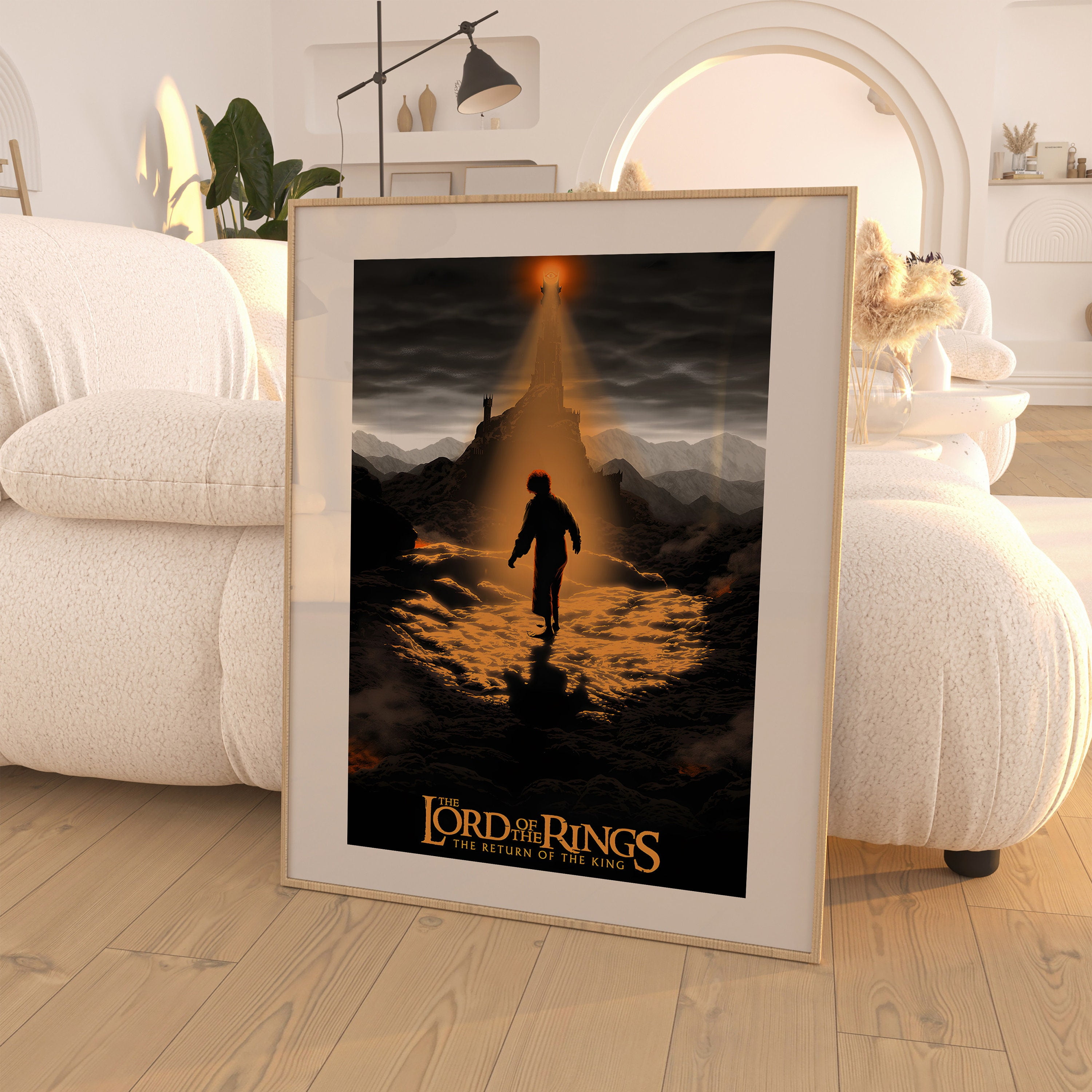 POSTER Lord of The Rings Poster LOTR The Return of the King Retro Wall ...