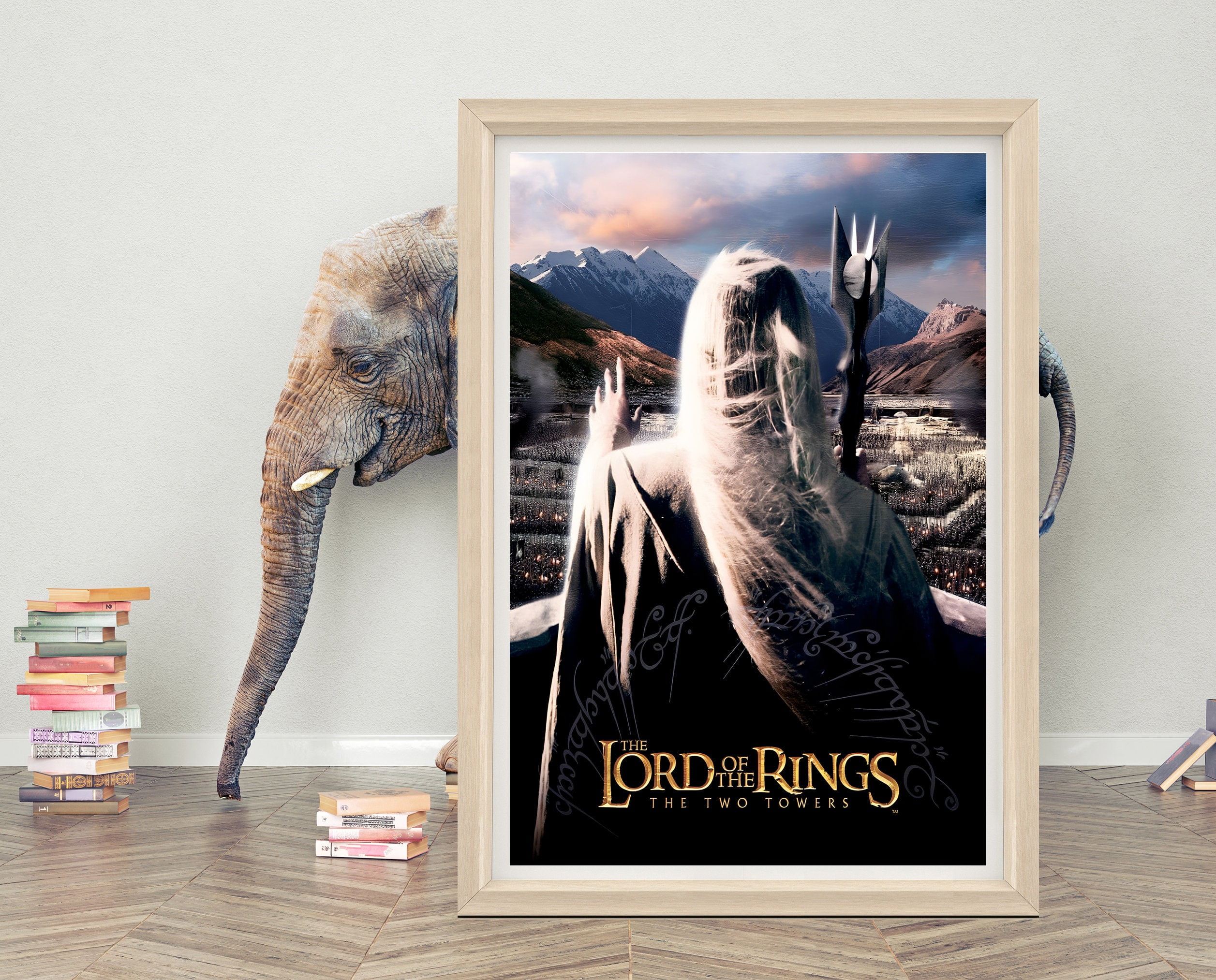 Poster Lord of The Rings The Two Towers Movie Poster Wall Art | High ...