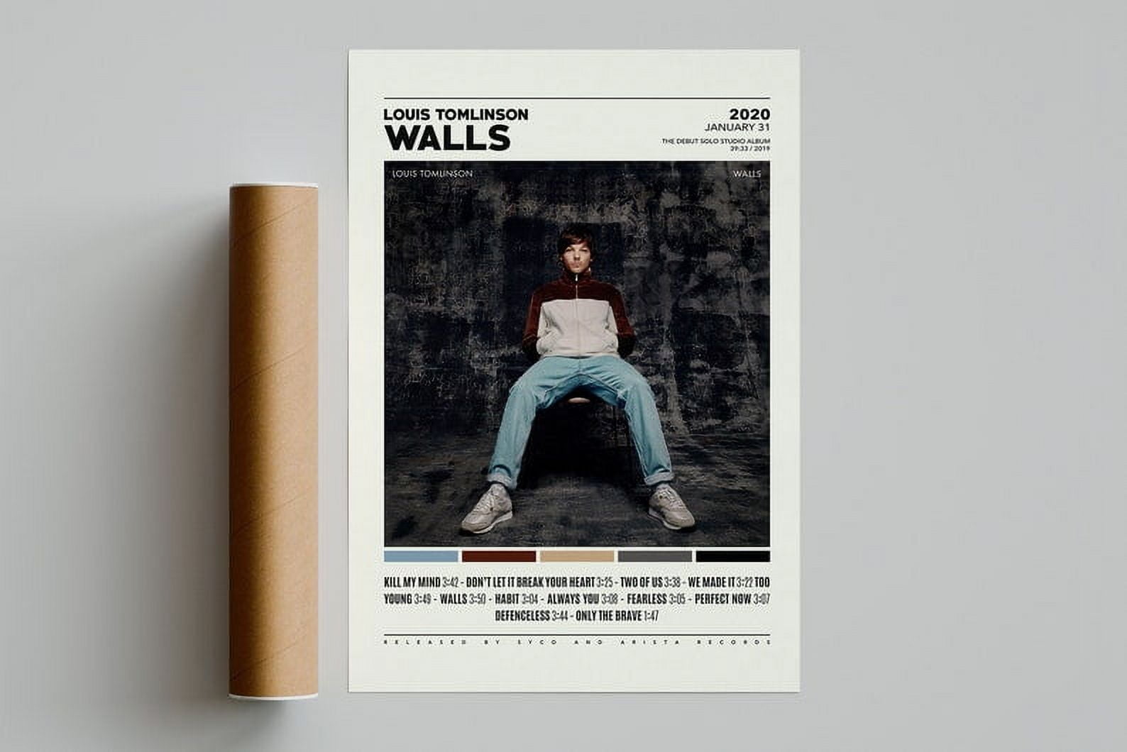 POSTER Louis Tomlinson Posters / Walls Poster, Album Cover Poster ...