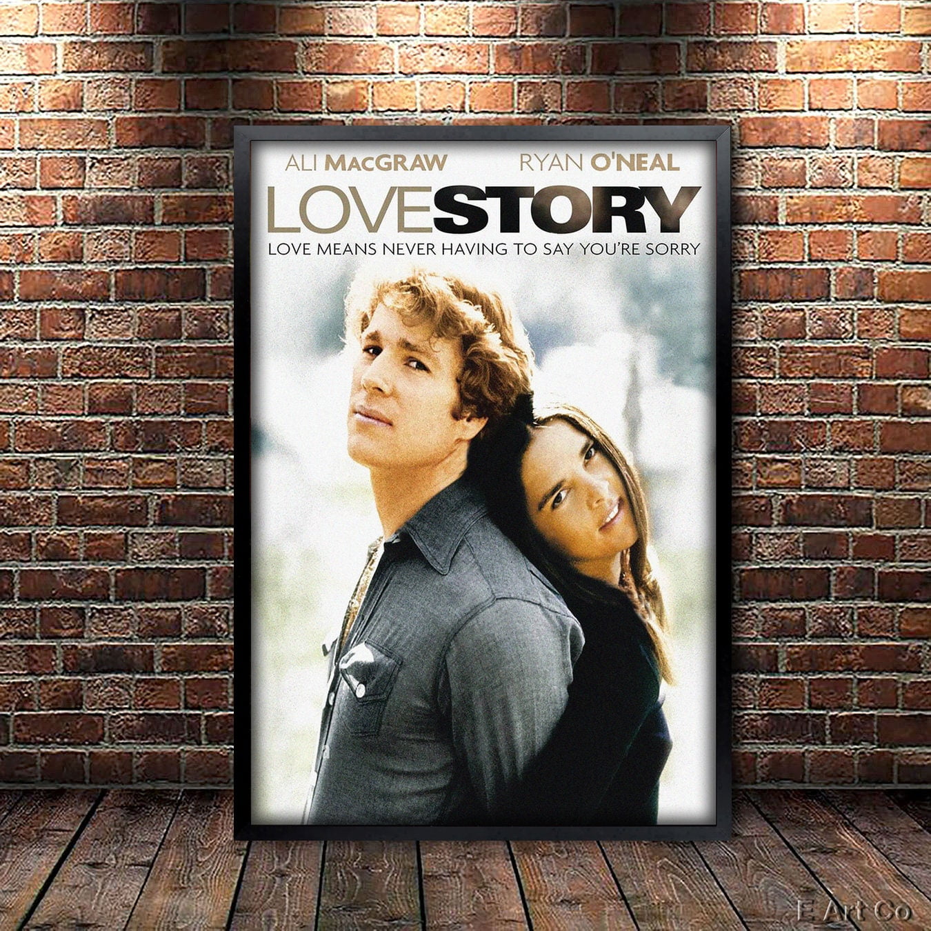POSTER Love Story Movie Poster -UNFRAMED - Walmart.com