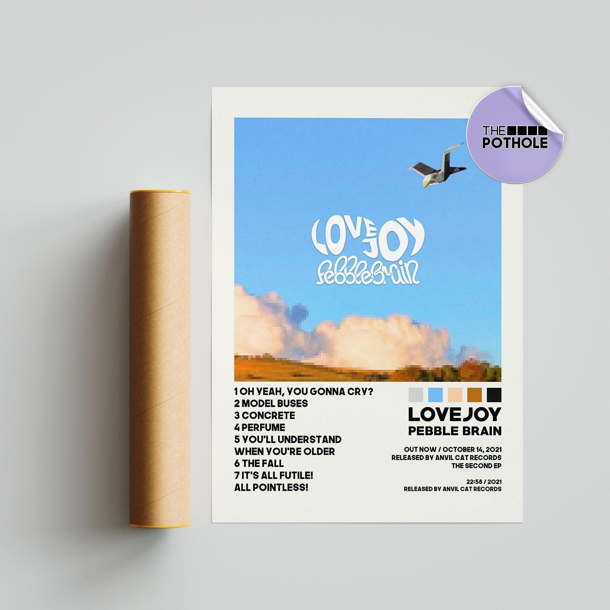 POSTER Lovejoy Posters / Pebble Brain Poster / Album Cover Poster ...