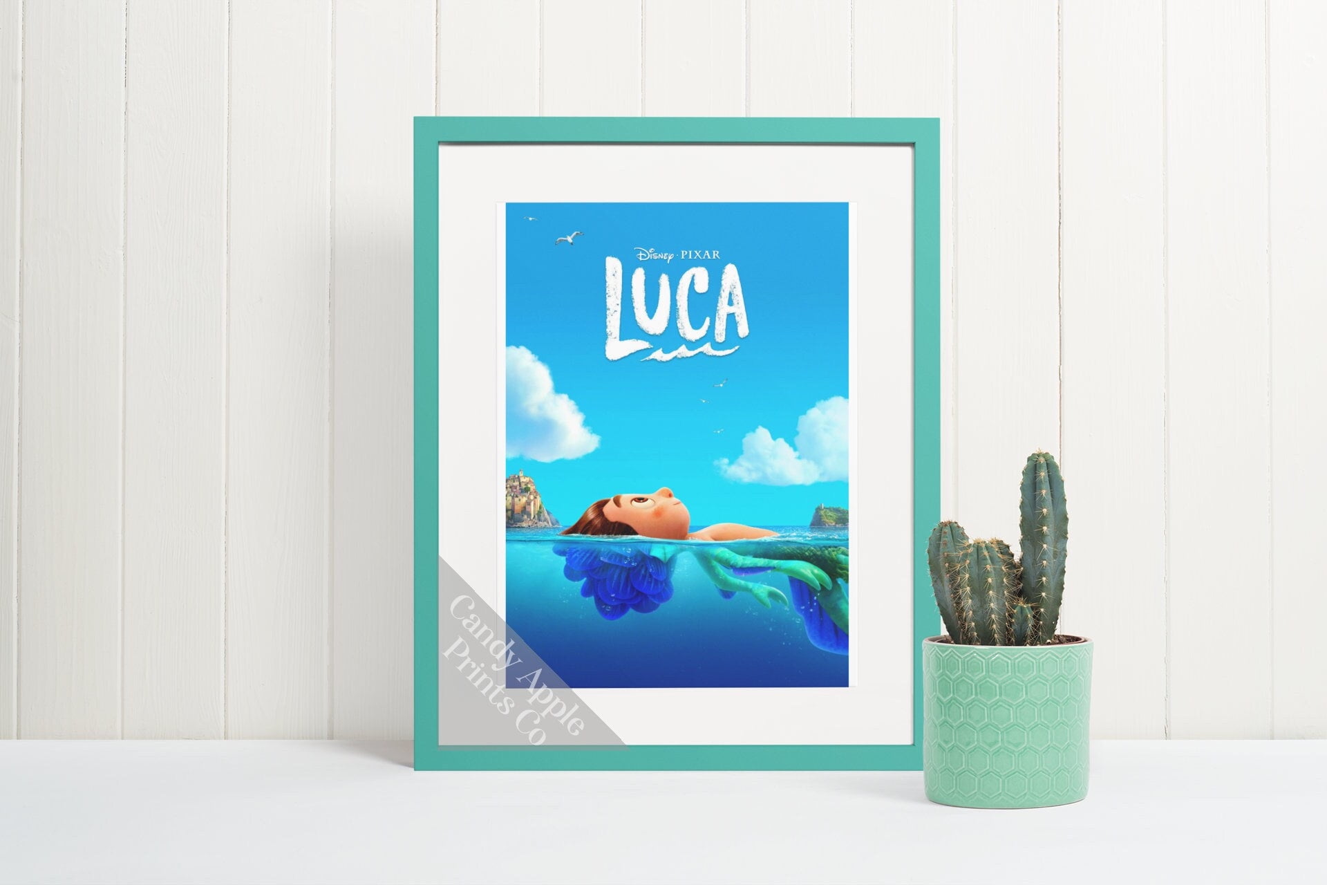 POSTER Luca Disney Pixar Print - Disney Poster, Disney Print ...