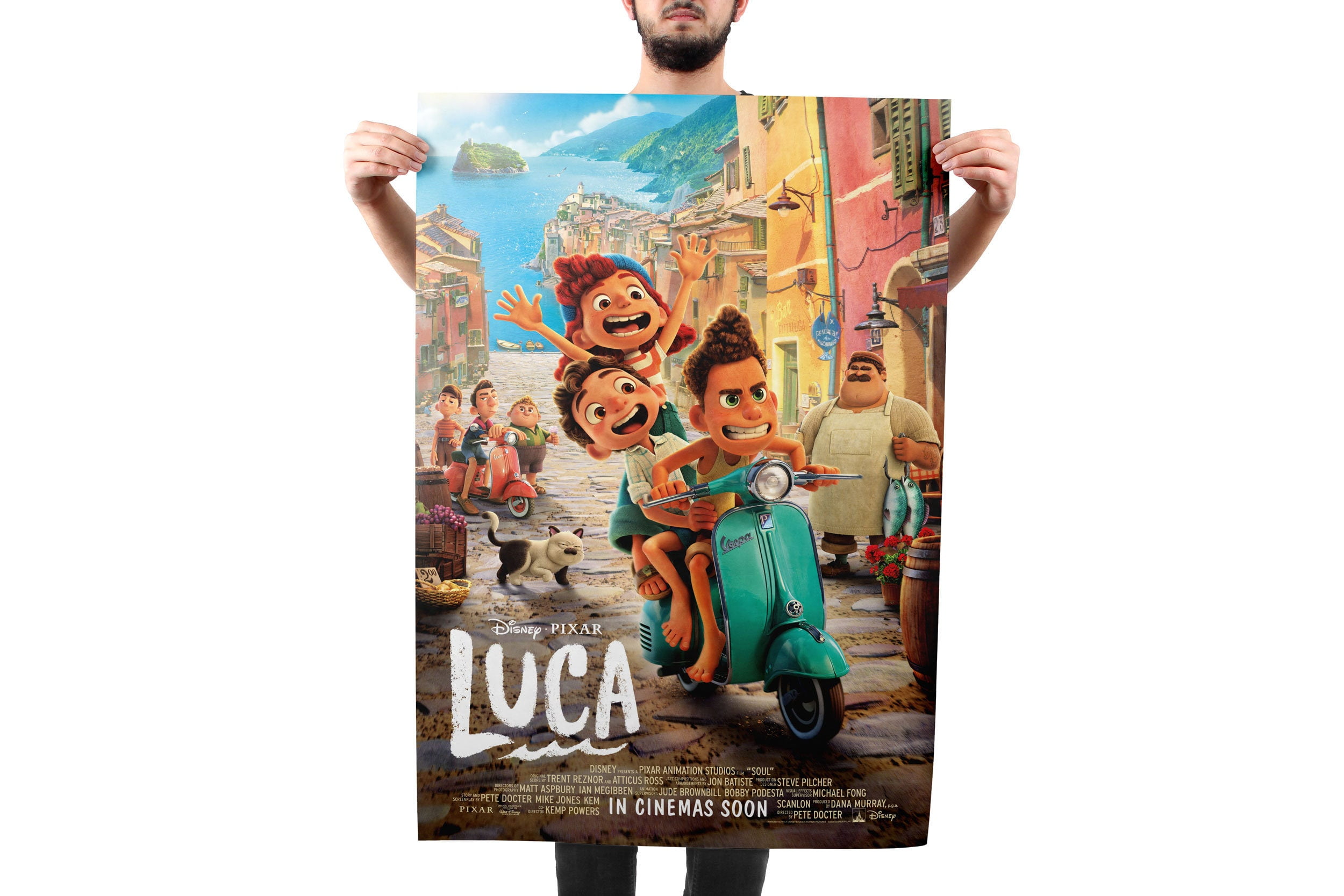 POSTER Luca Movie Poster, Quality Print, Photo Wall Art, Disney Movie ...