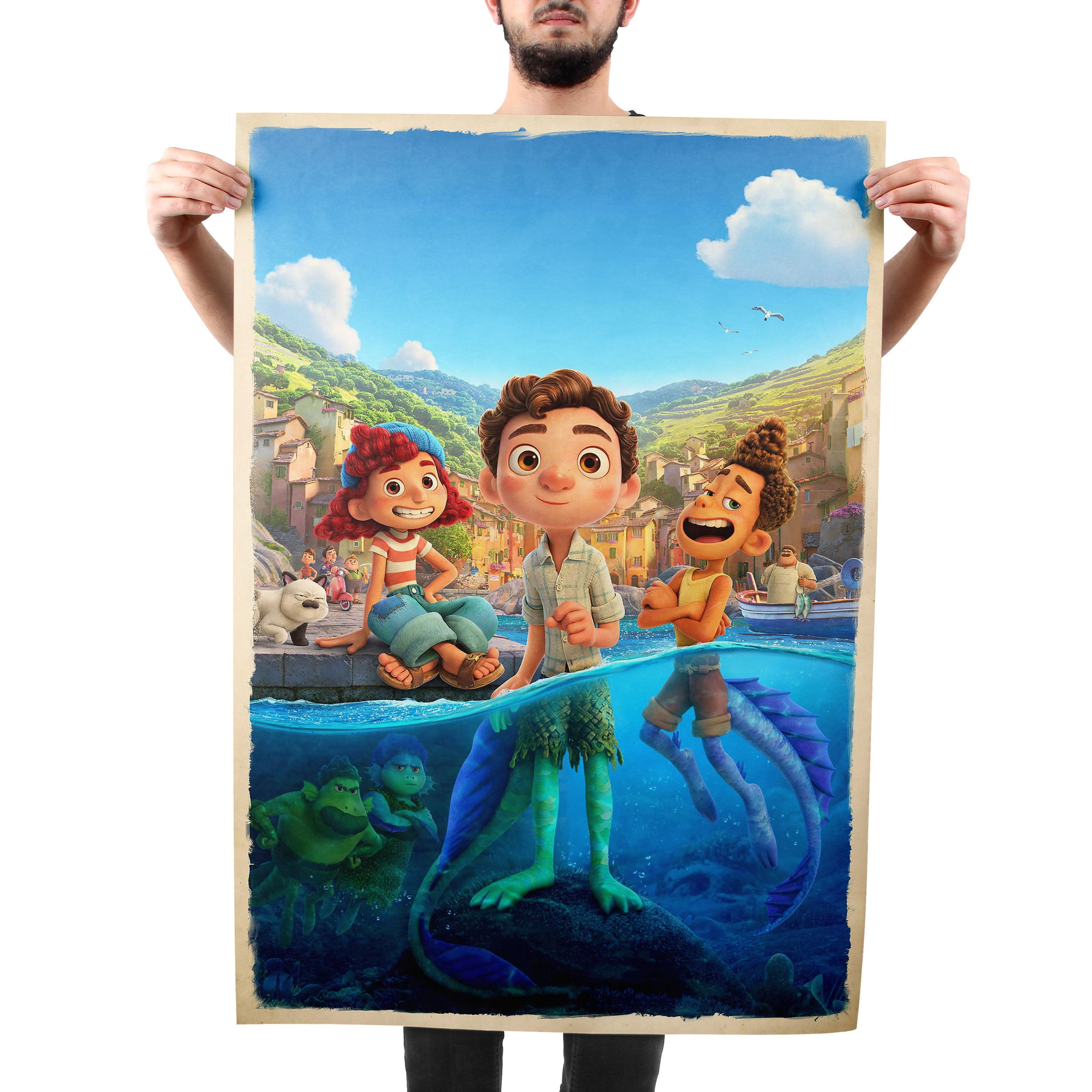 POSTER Luca Movie Poster, Quality Print, Photo Wall Art, Movie Poster ...