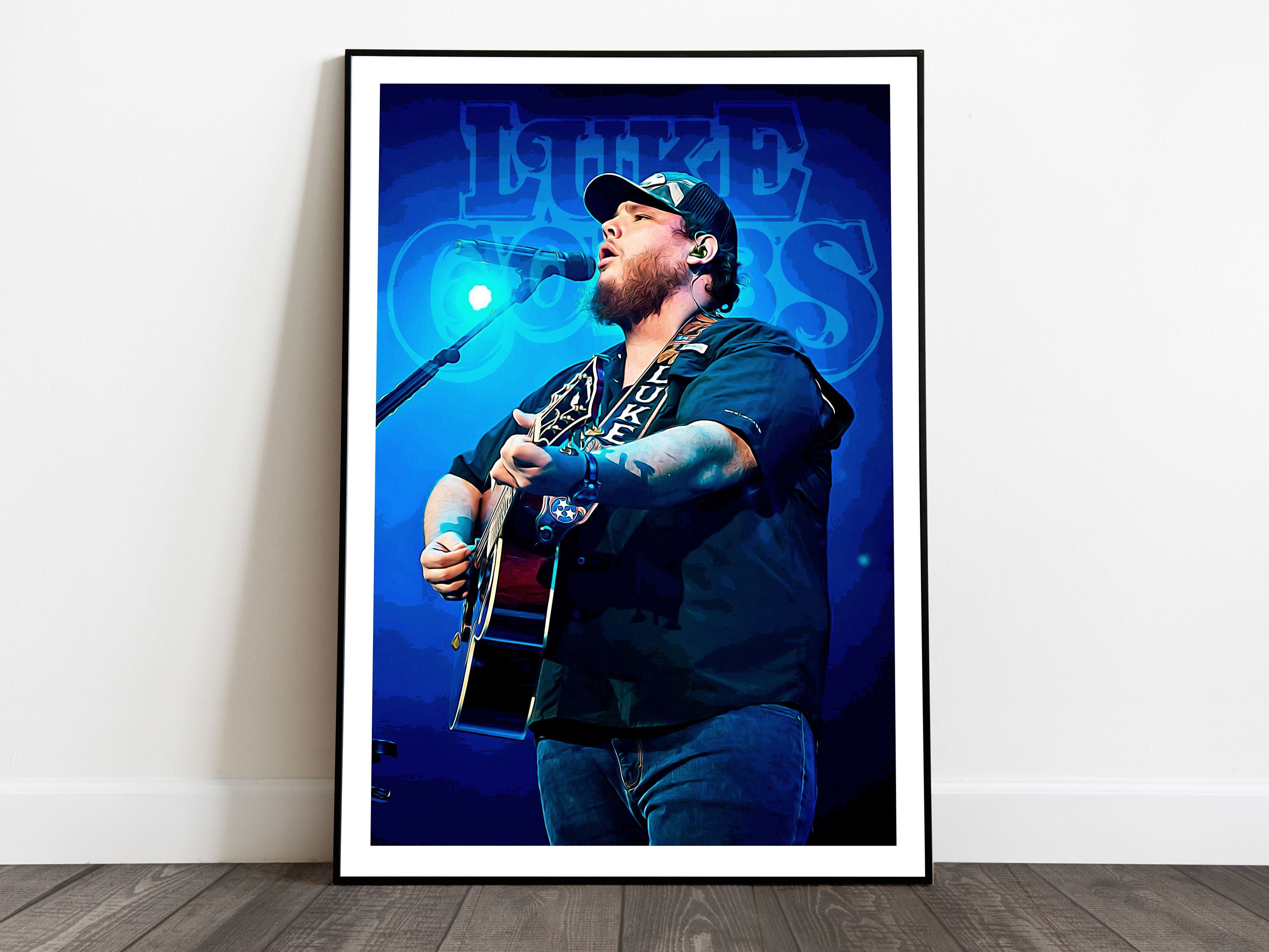 POSTER Luke Combs Poster Country Poster Print Wall Art-UNFRAMED ...