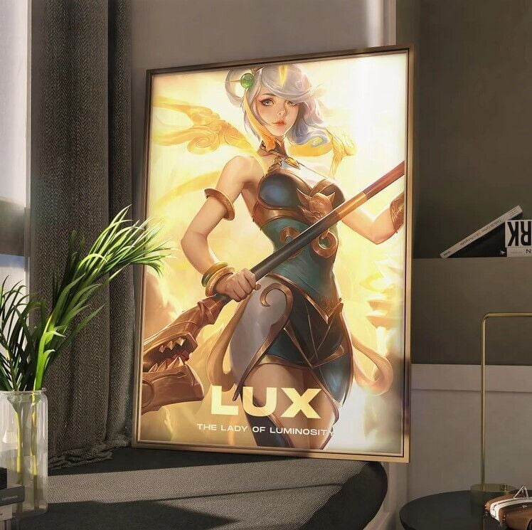 POSTER Lux Poster Collection 2 - All Skins - League Of Legends Gaming ...