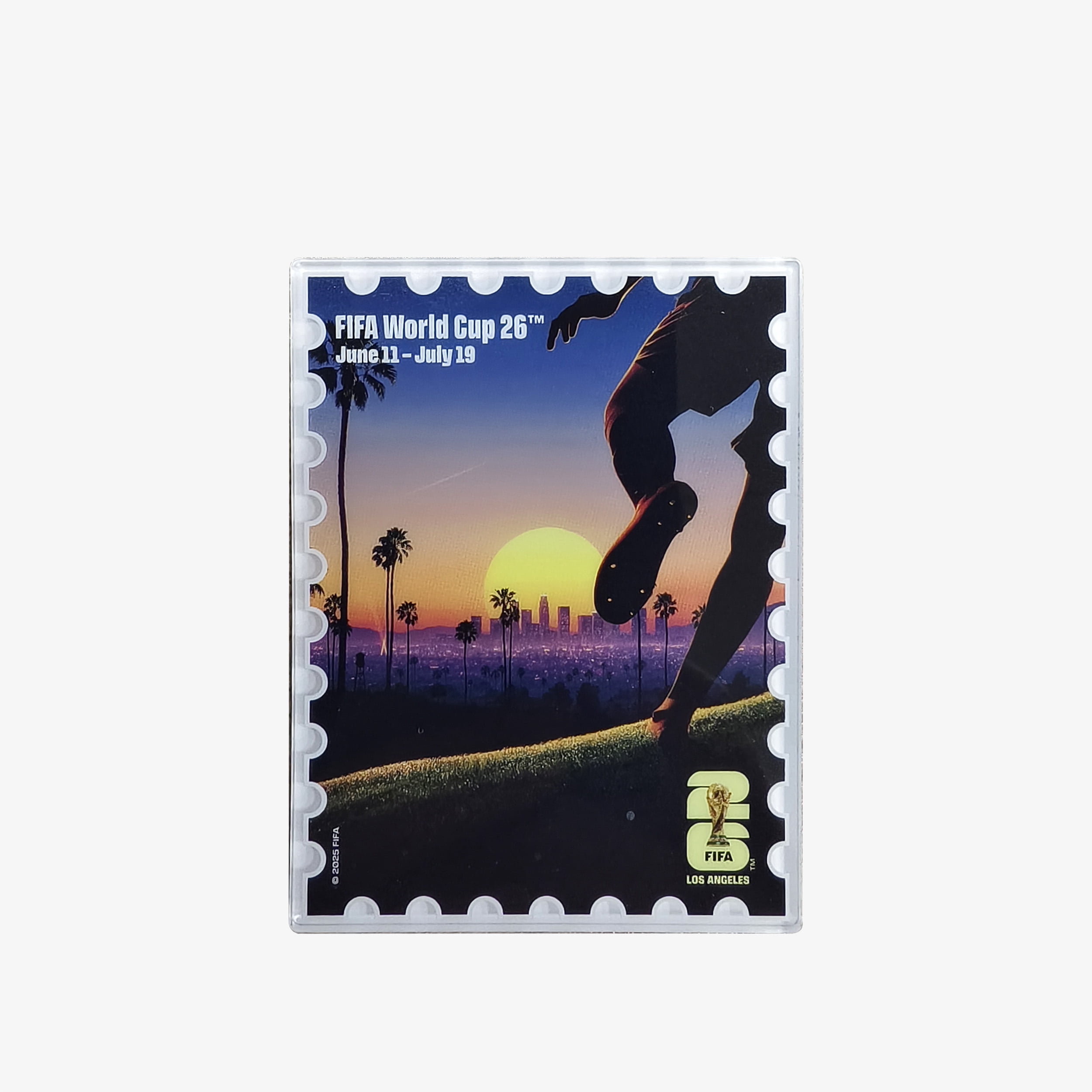 FIFA World Cup 2026 Host City Soccer Poster Magnet - Los Angeles ...