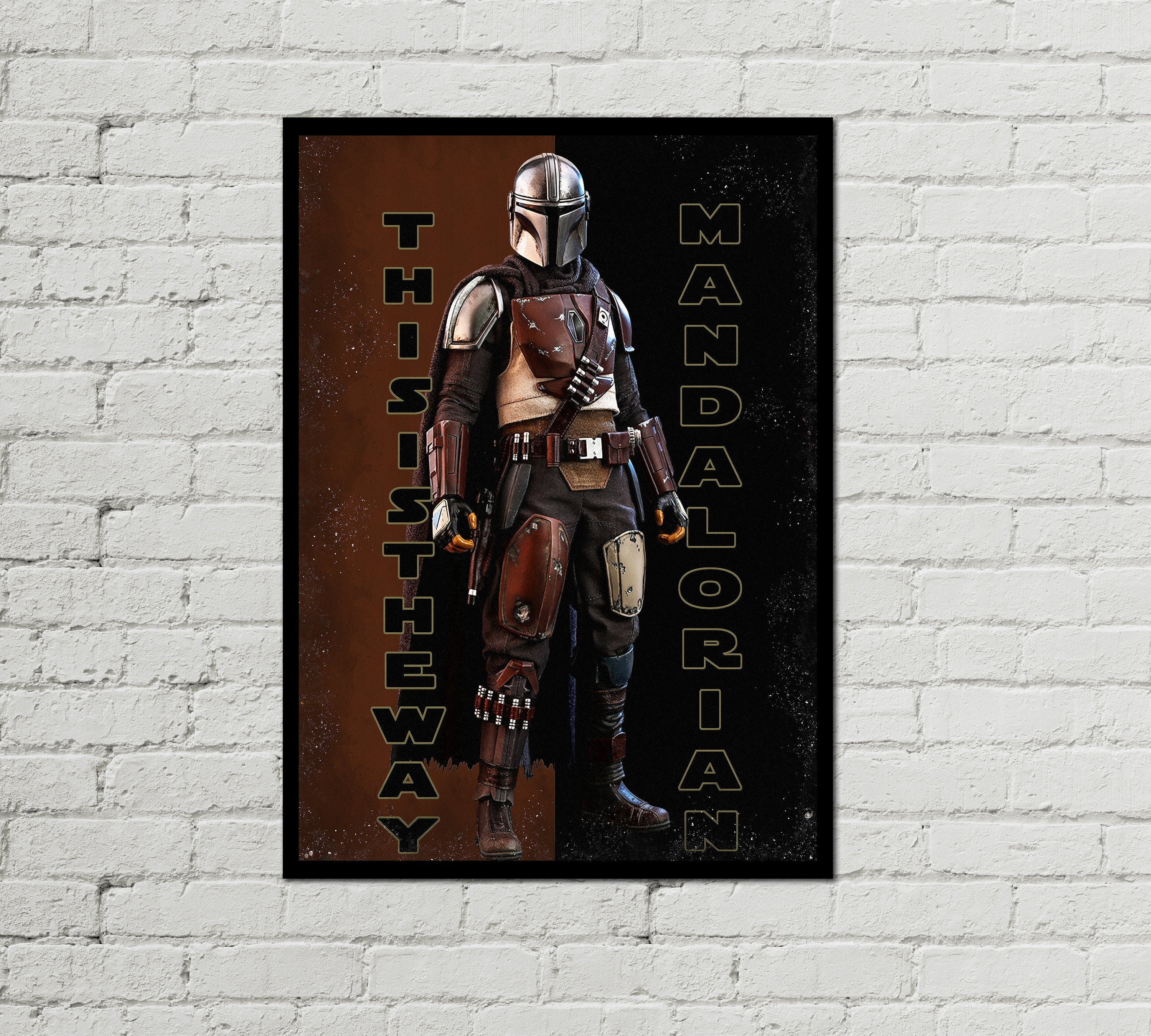 POSTER MANDALORIAN - Mandalorian - Mandalorian Poster- Star Wars Poster ...