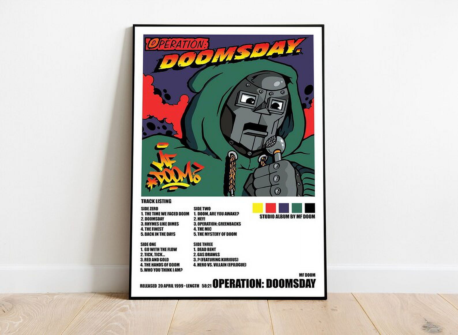 POSTER MF Doom - Operation Doomsday Poster | Album Cover Poster | Room ...