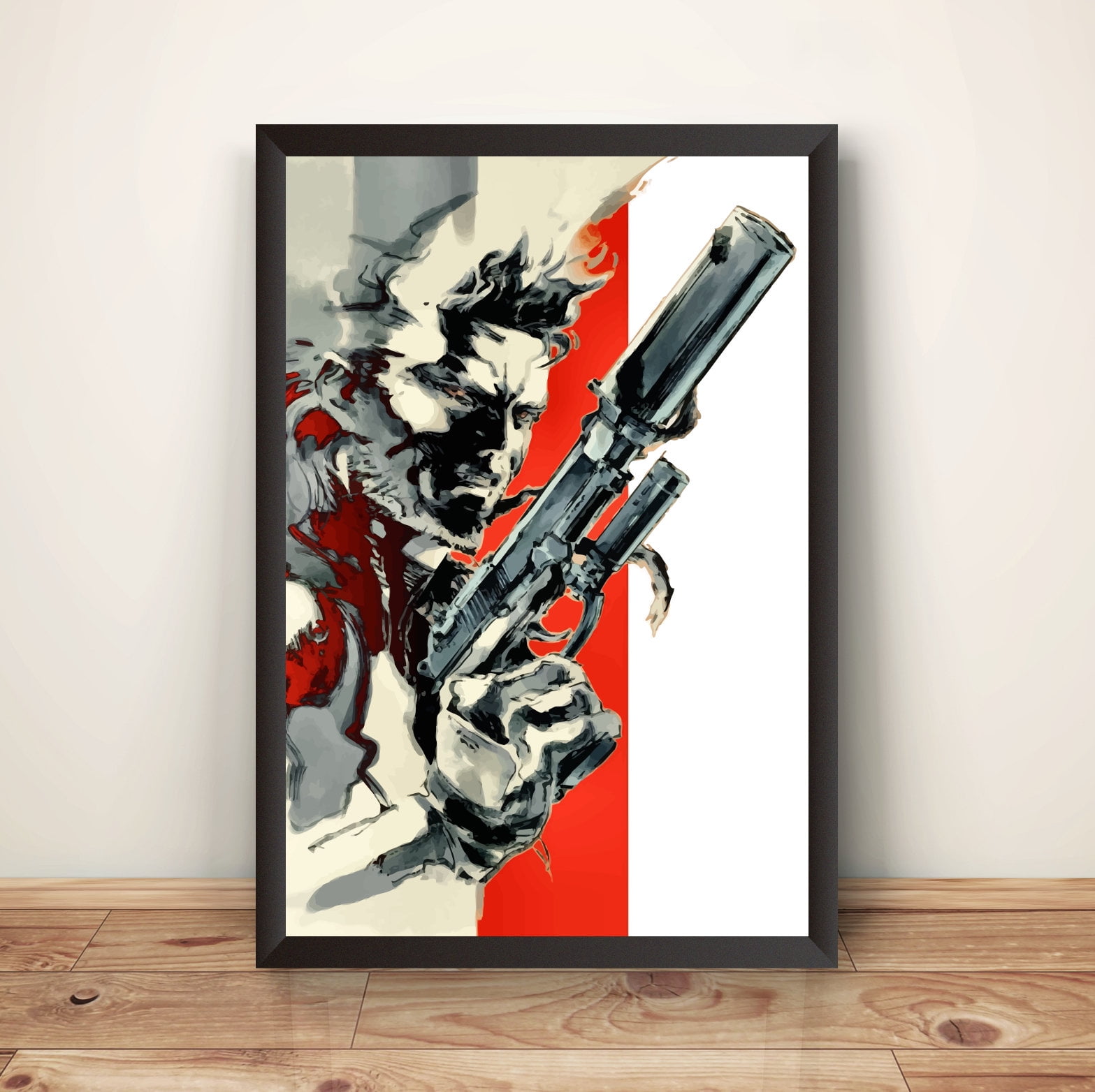 POSTER MGS MGS2 Sons Of Liberty PS2 Cover Premium Poster-UNFRAMED ...