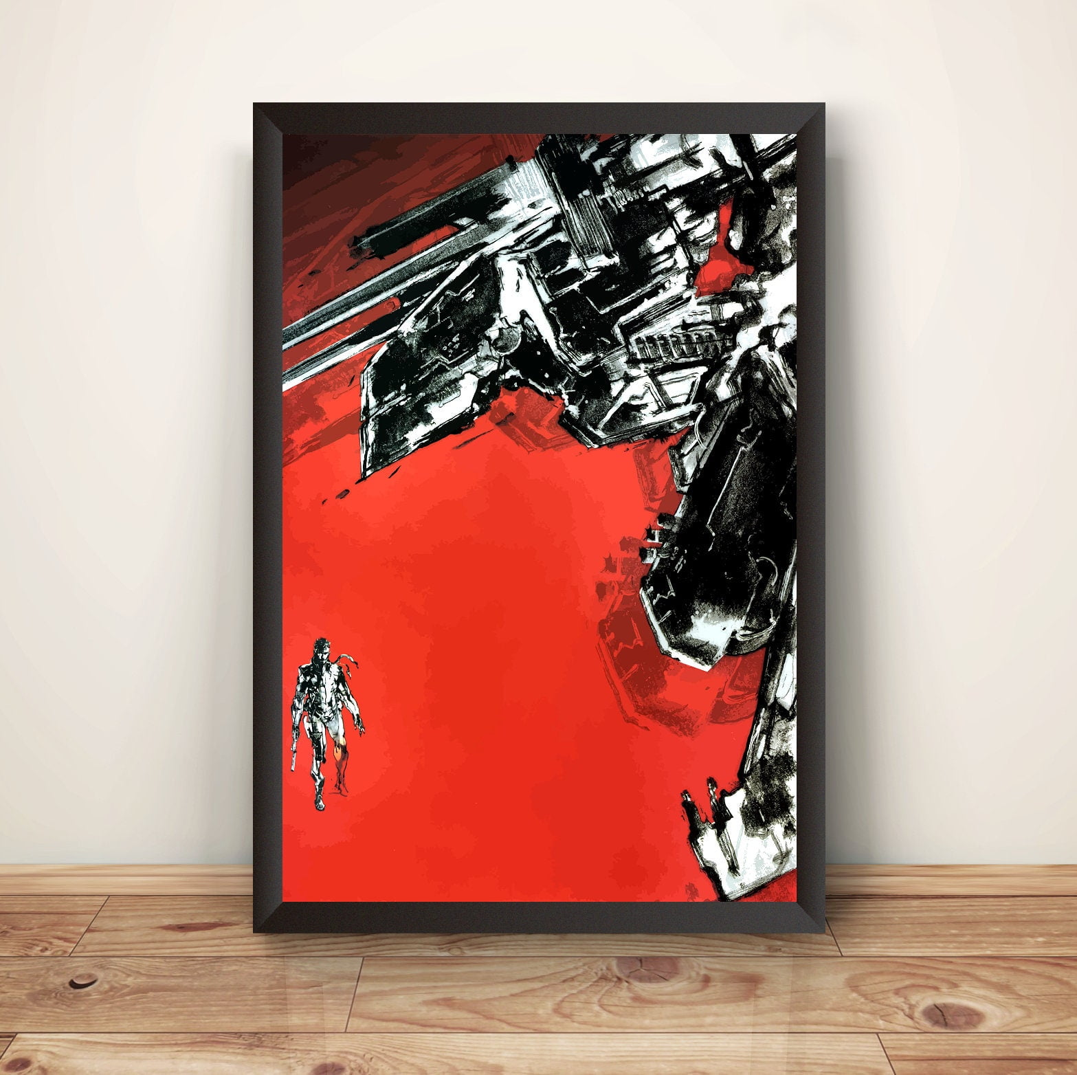 POSTER MGS Snake VS Rex V1 Premium Poster.-UNFRAMED - Walmart.com