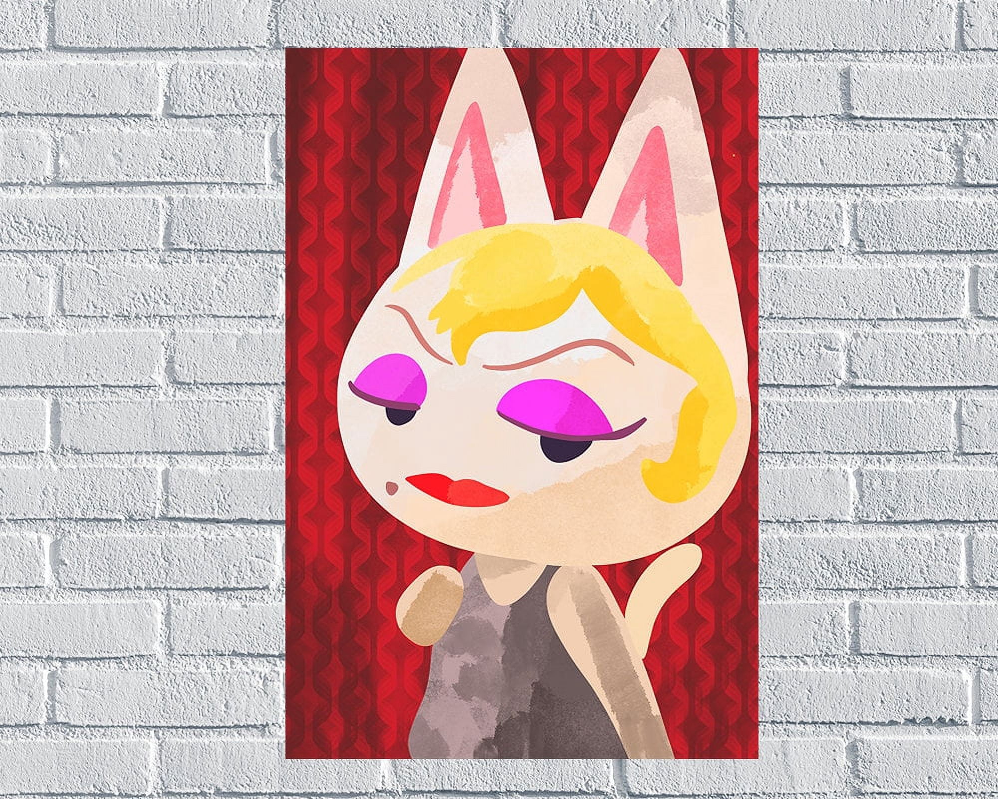 POSTER MONIQUE Animal Crossing New Horizons Harv's Island Villager ...