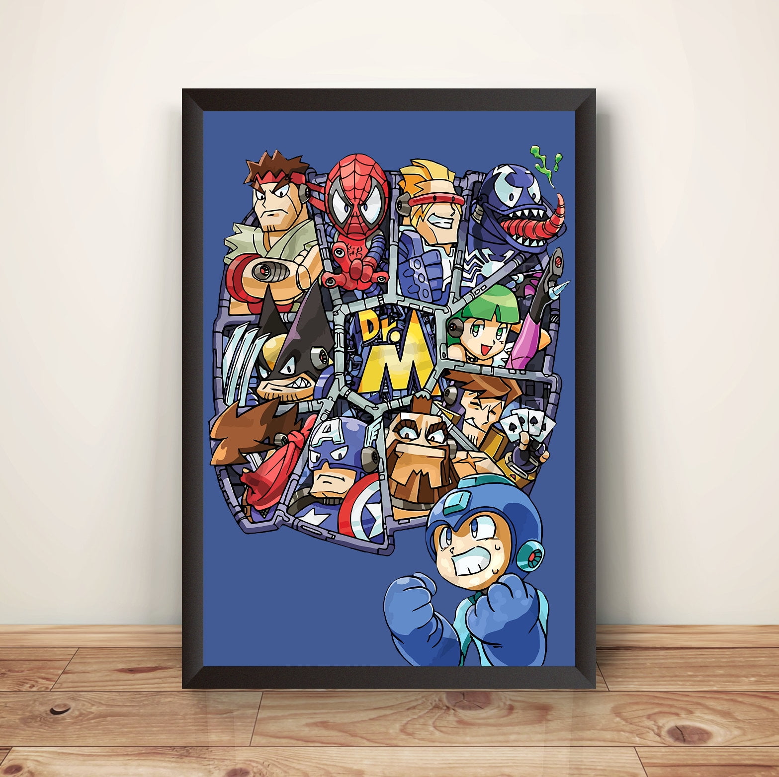 POSTER MVC Mega Robot Masters Premium Poster-UNFRAMED - Walmart.com