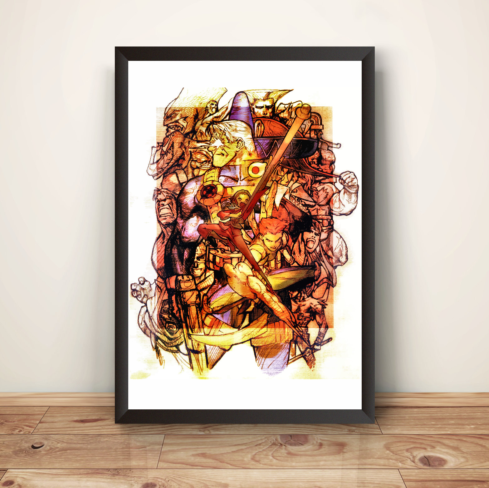 POSTER MVC2: New Age Of Heros Arcade Flyer Premium Poster-UNFRAMED ...