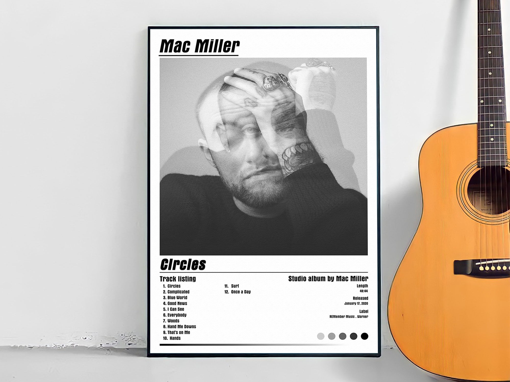 POSTER Mac Miller - Circles | Album Cover Poster-UNFRAMED - Walmart.com