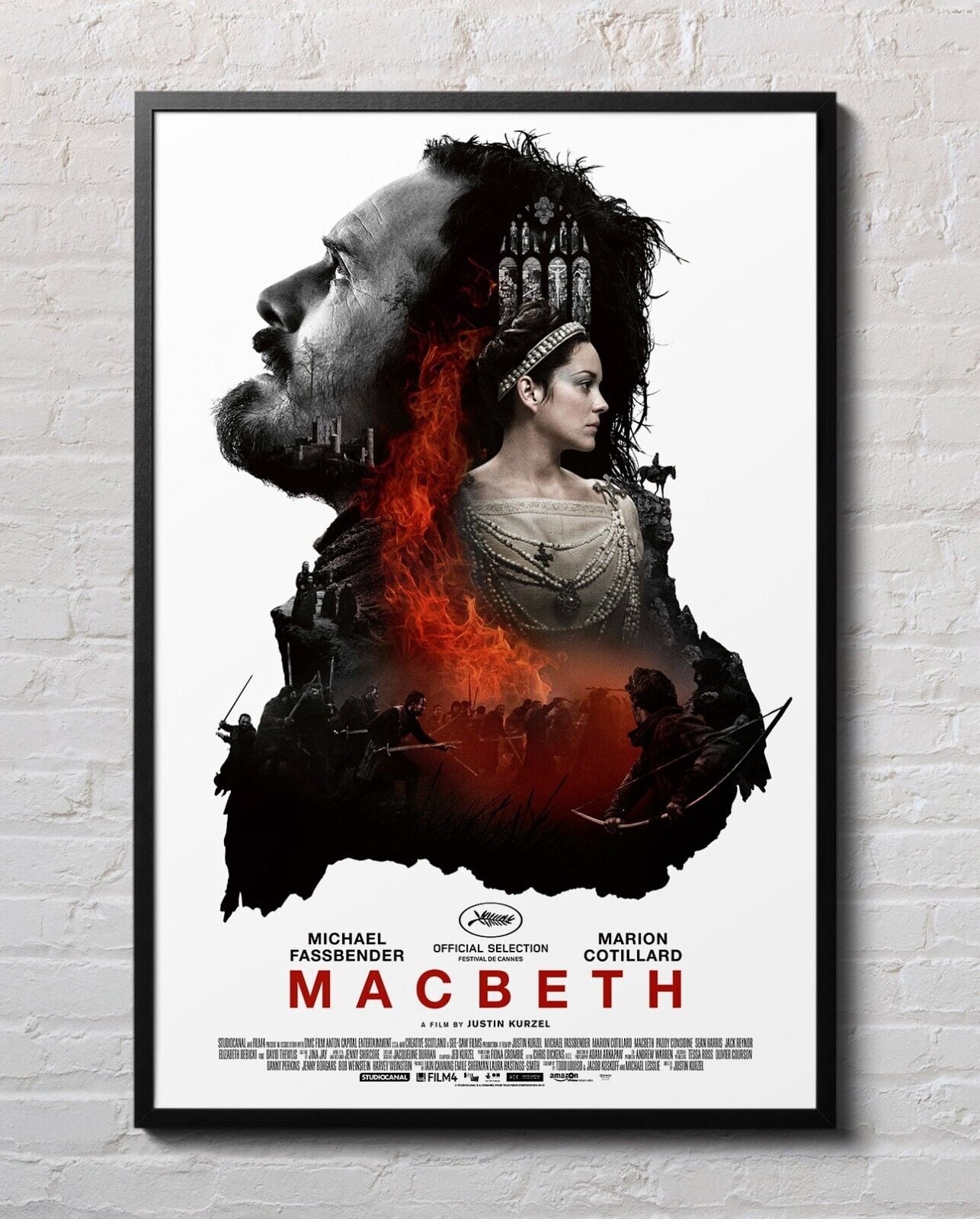 POSTER Macbeth 2014 Movie Poster-24x36-UNFRAMED - Walmart.com