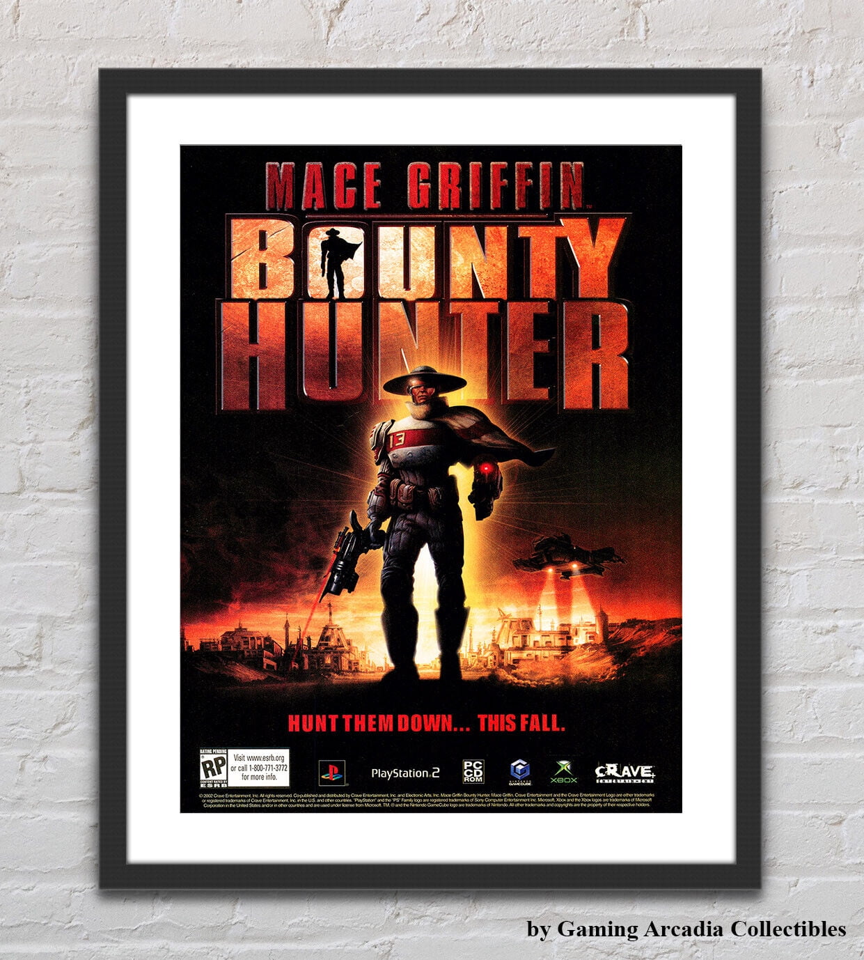 POSTER Mace Griffin Bounty Hunter PS2 XBOX PC Poster-24x36-UNFRAMED ...