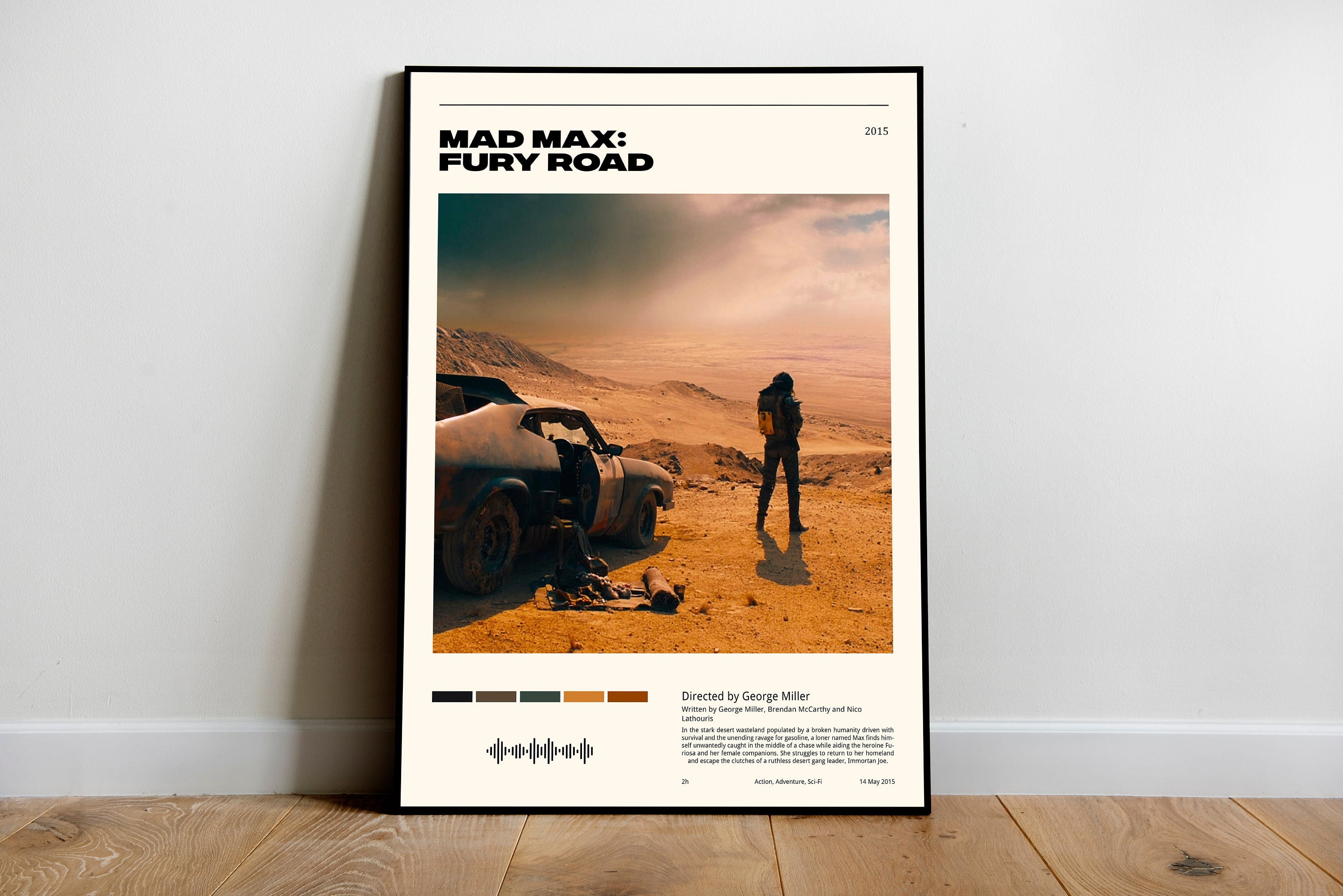POSTER Mad Max: Fury Road / George Miller / Minimalist Movie Poster ...