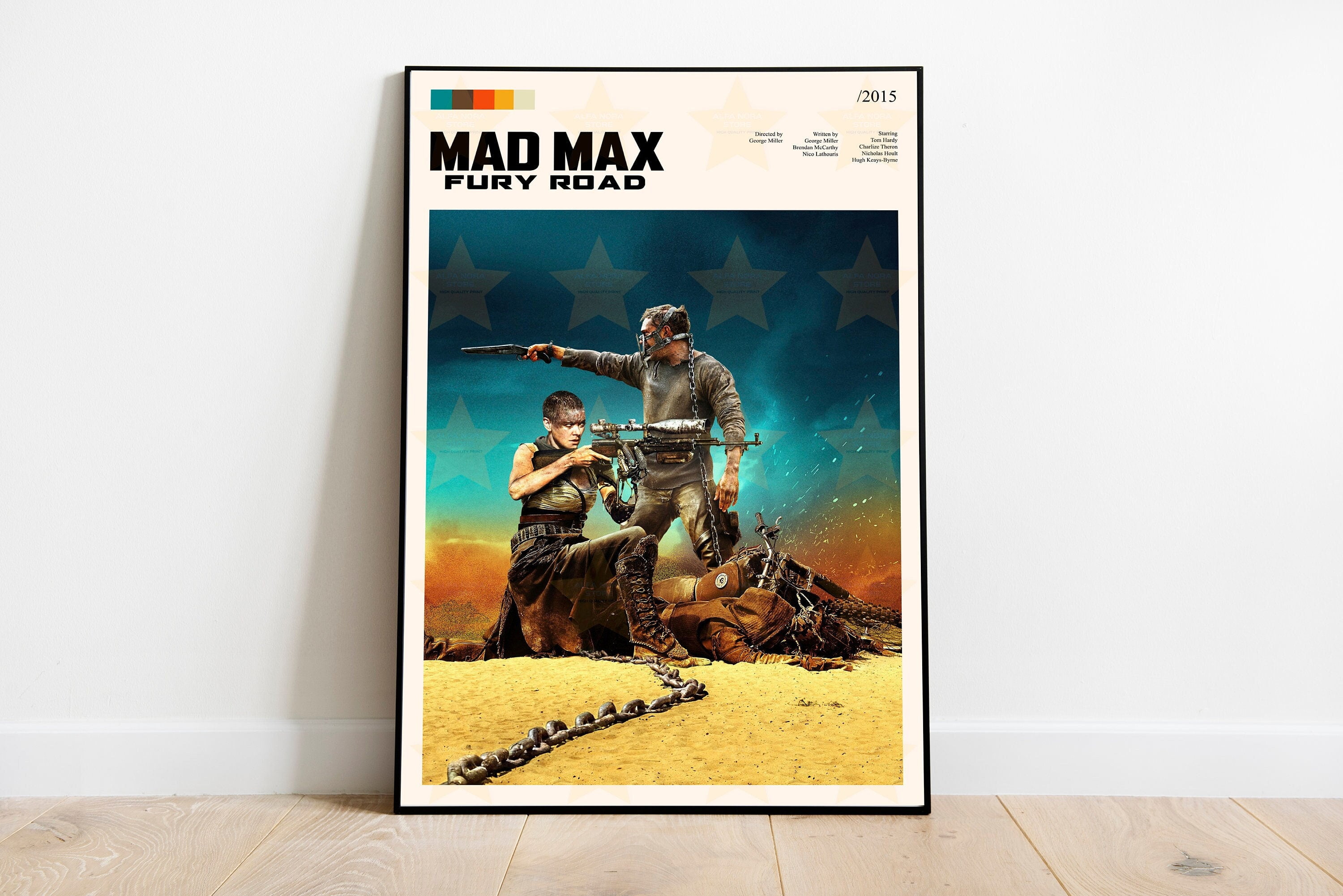 POSTER Mad Max Fury Road Poster / George Miller / Minimalist Movie ...