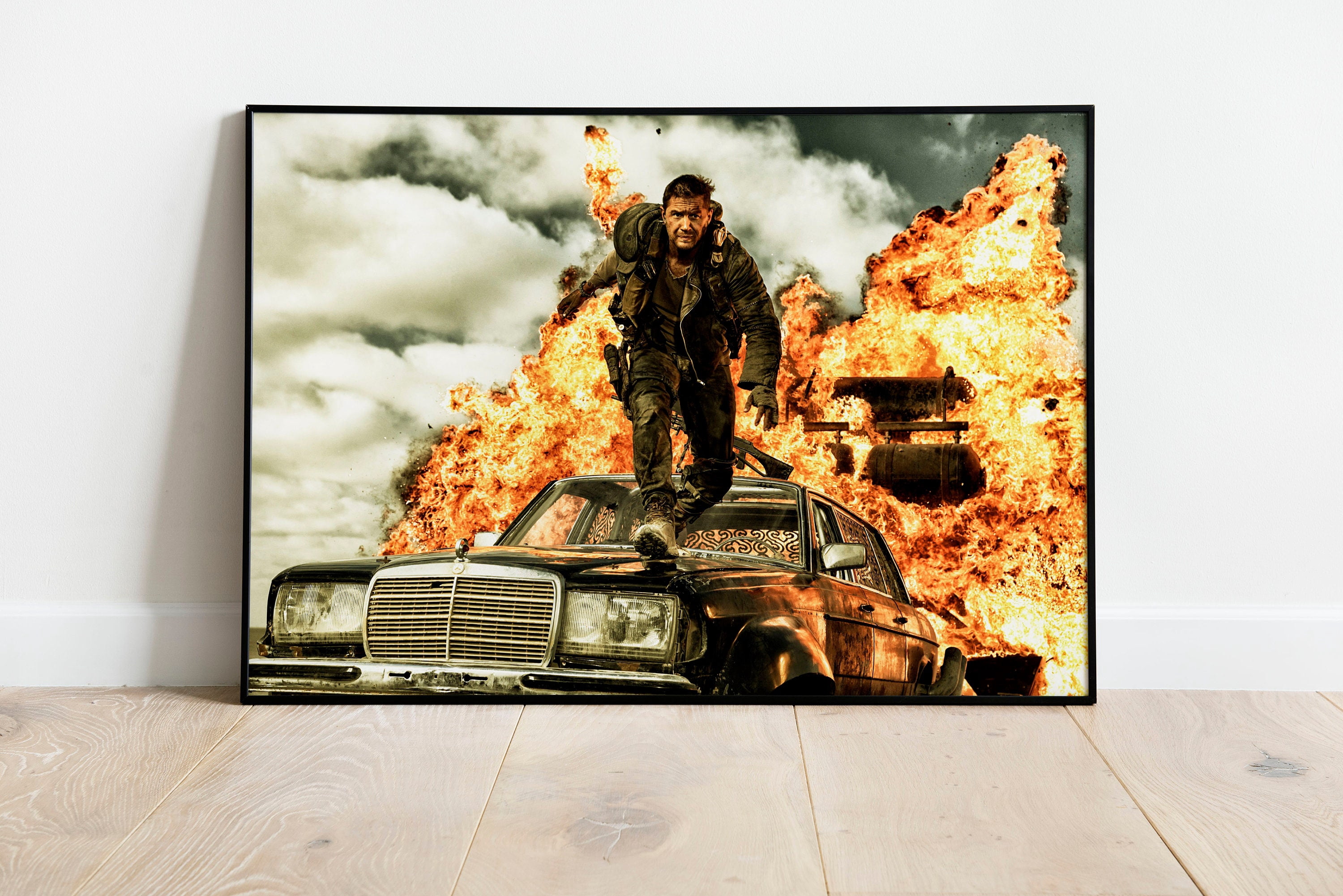 POSTER Mad Max Fury Road Poster Tom Hardy Mad Max Franchise Wall Print ...