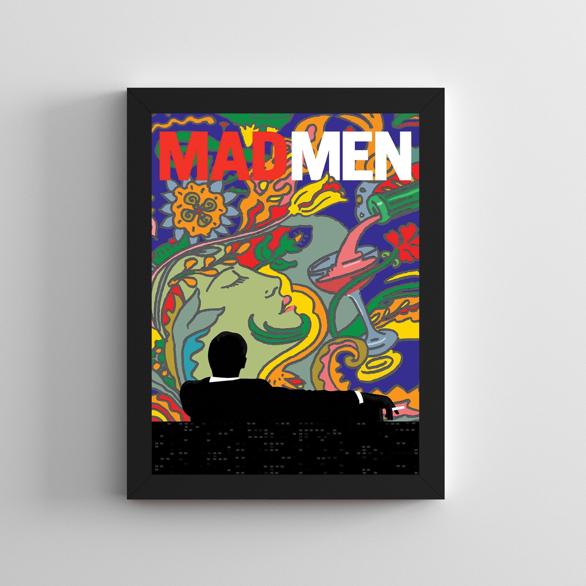 POSTER Mad Men Don Draper TV / Television Series Poster -UNFRAMED ...