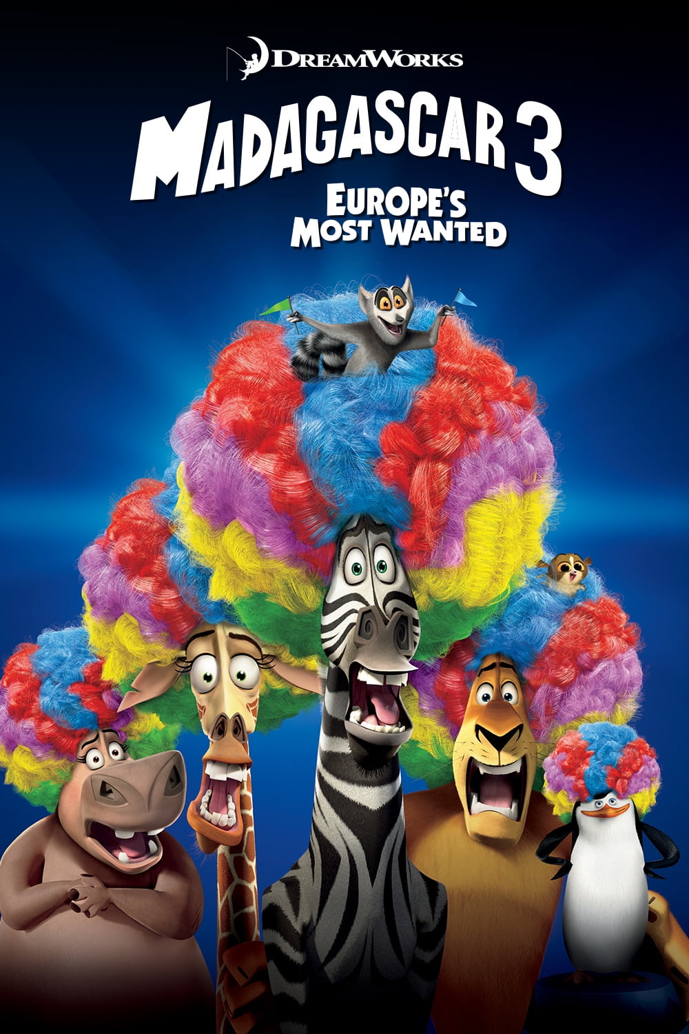 POSTER Madagascar 3: Europe's Most Wanted (2012) Poster- DreamWorks ...