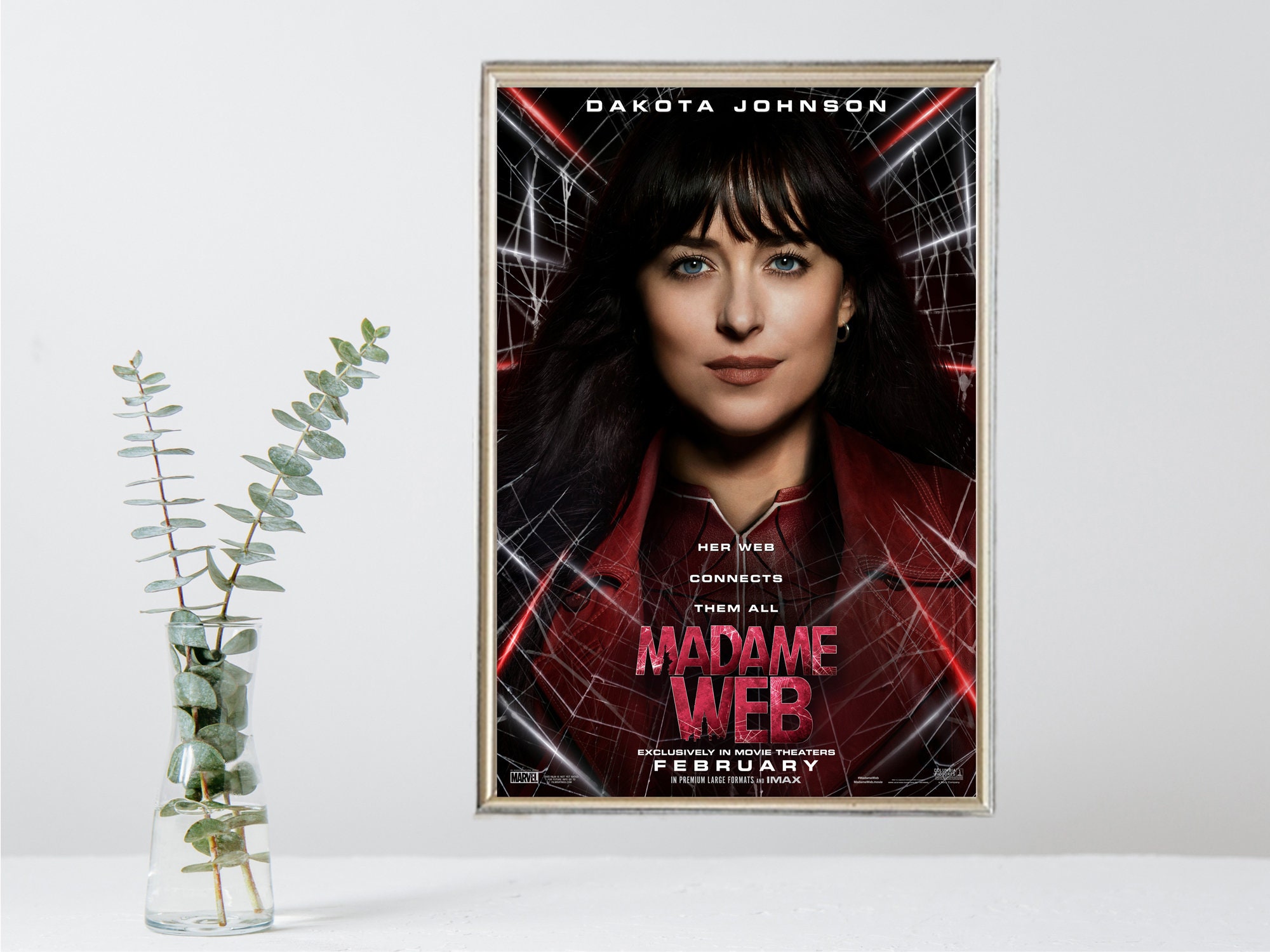 POSTER Madame Web Movie Poster- Vintage Movie Poster - Limited Edition ...