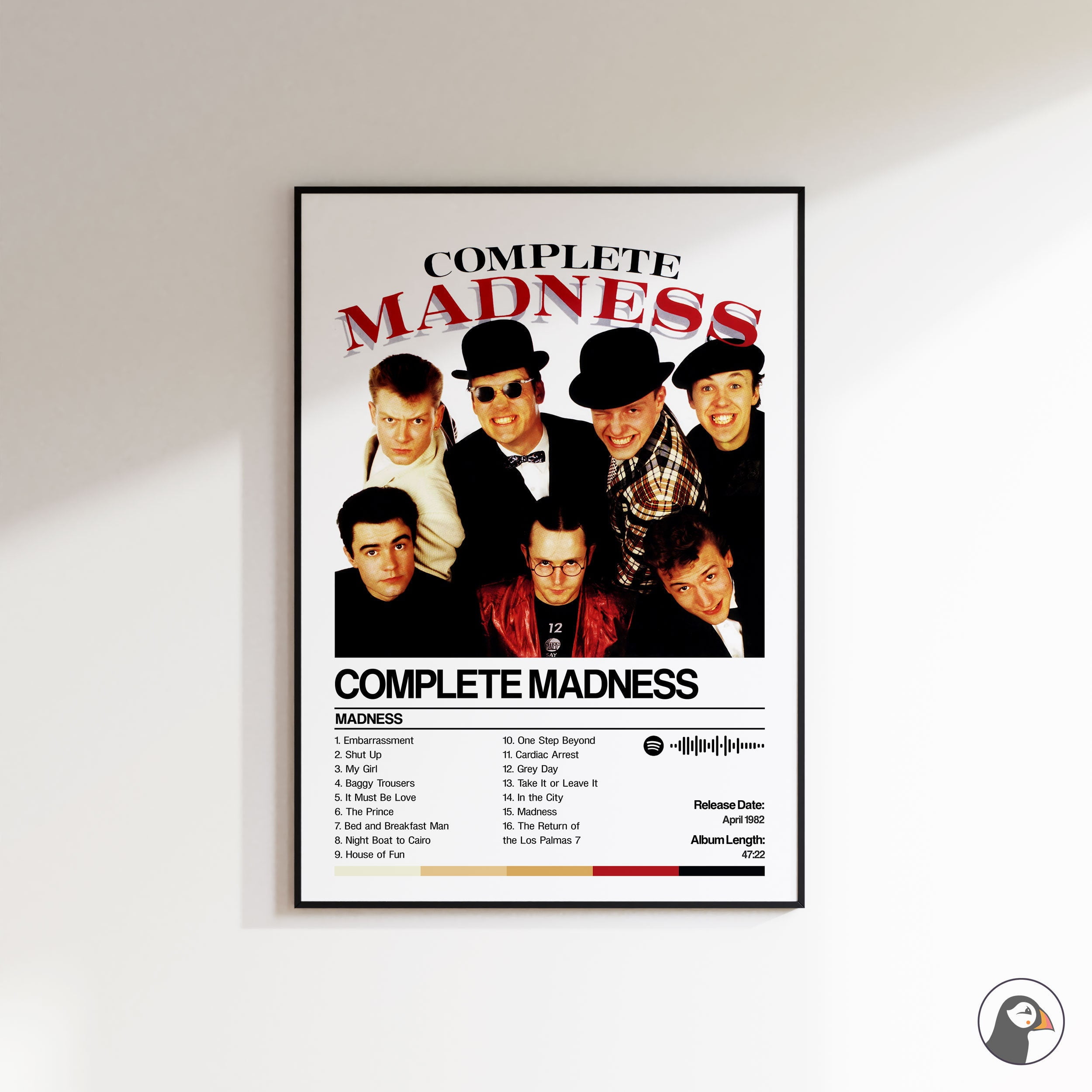 POSTER Madness - Complete Madness | Album Cover Poster | Wall Art Print ...