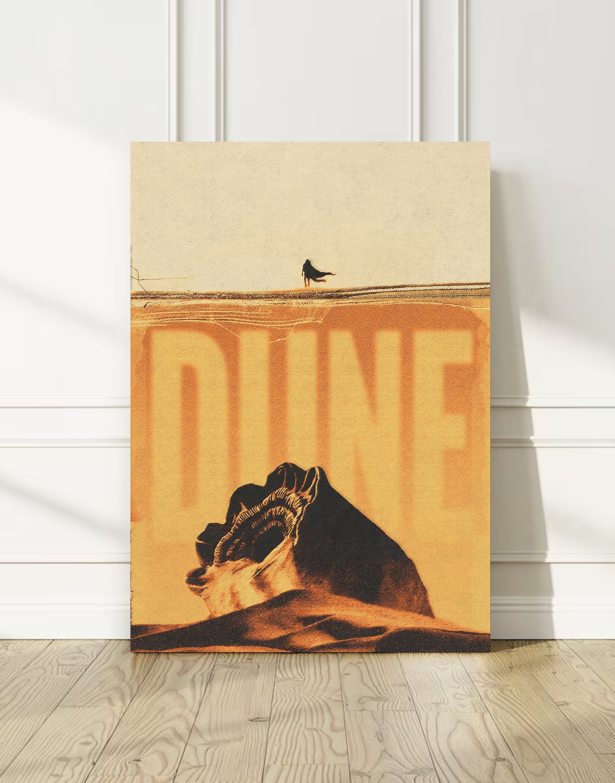 POSTER Majesty of the Desert: Dune Art Deco Movie Poster - Sandworm ...