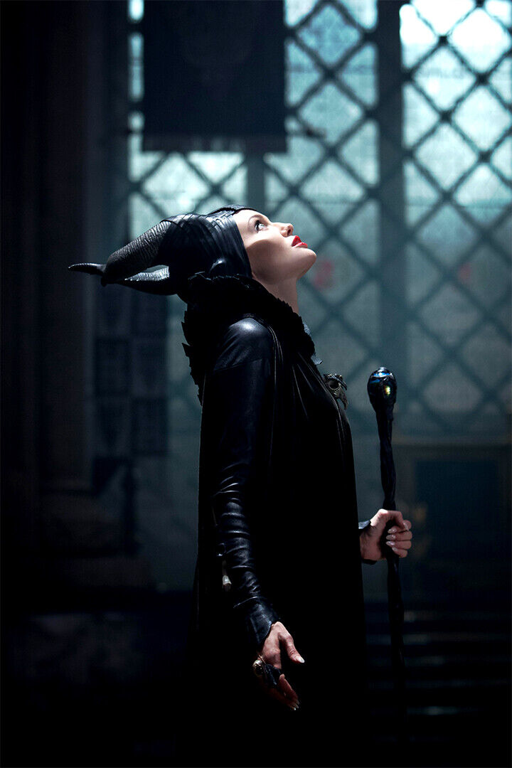 POSTER Maleficent Angelina Jolie Movie Family Print Wall Art Home Decor ...