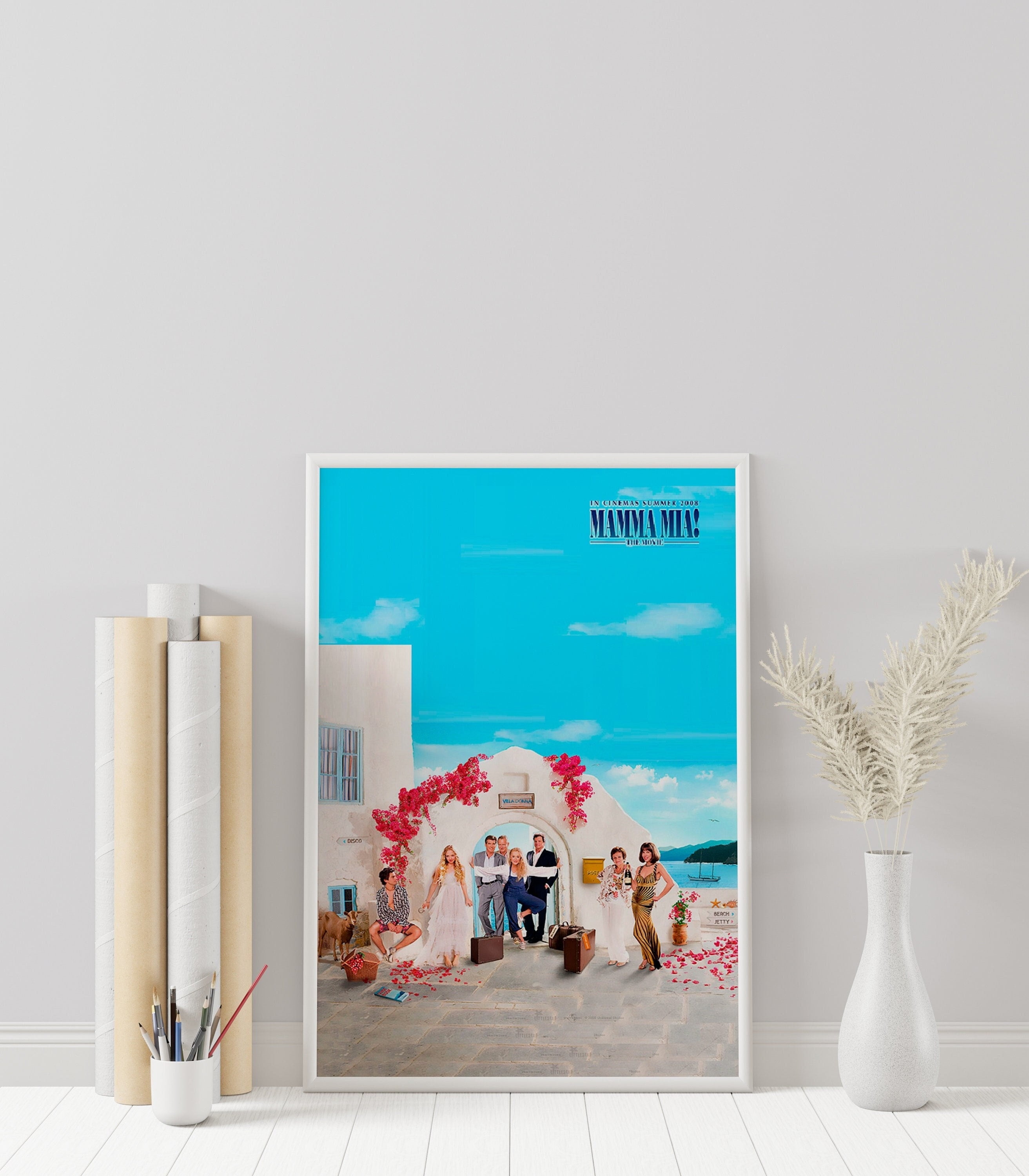 POSTER Mamma Mia! Poster - Phyllida Lloyd - Minimalist Movie Poster ...