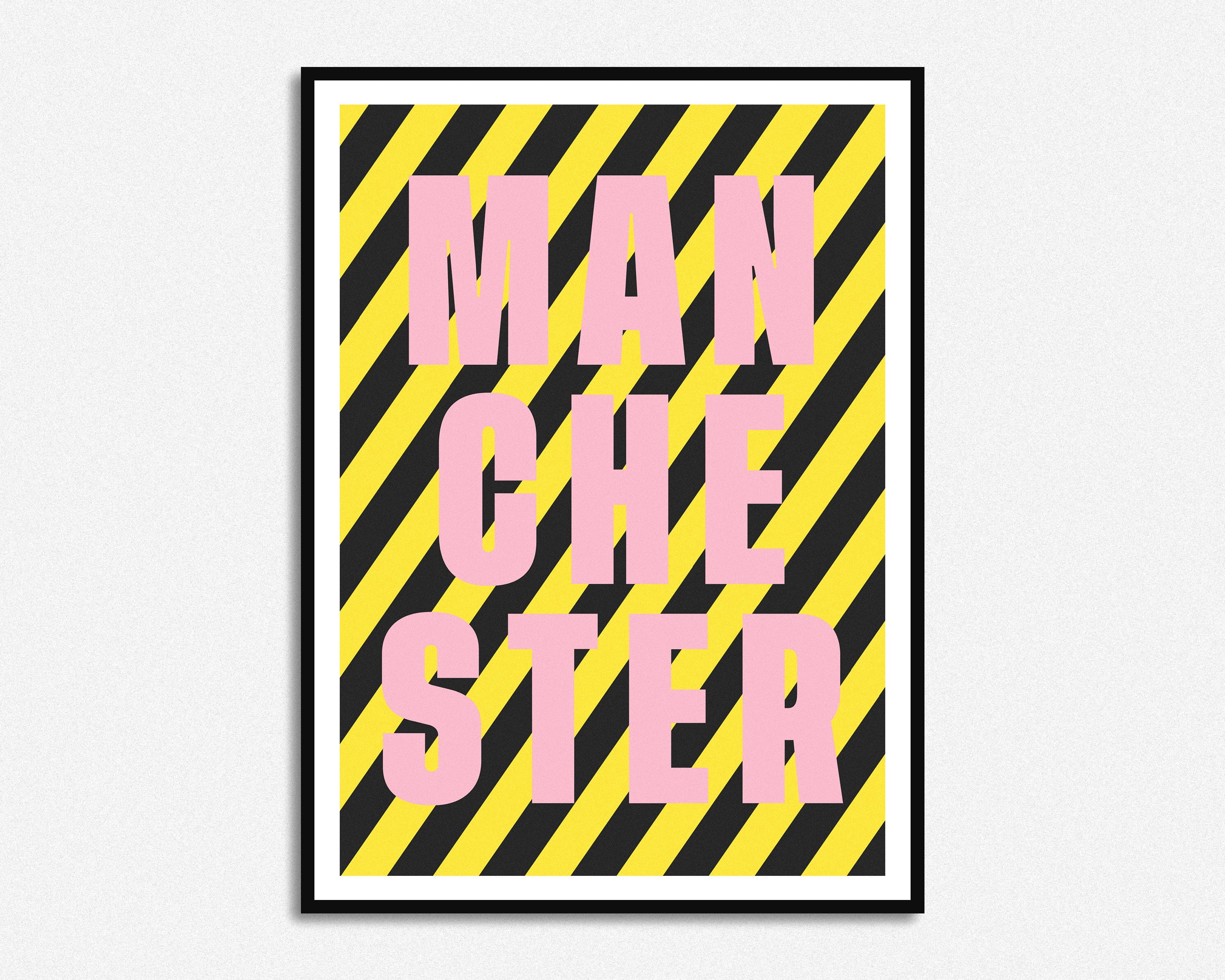 POSTER Manchester Print | Factory Records | Music Print | Hacienda Tony ...