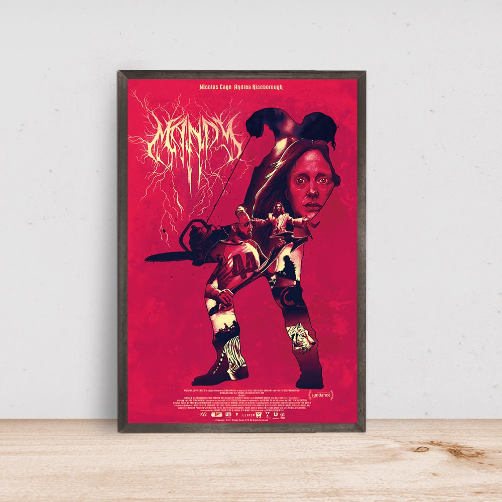 POSTER Mandy poster horror film Nicolas Cage Film Movie Post, Home ...