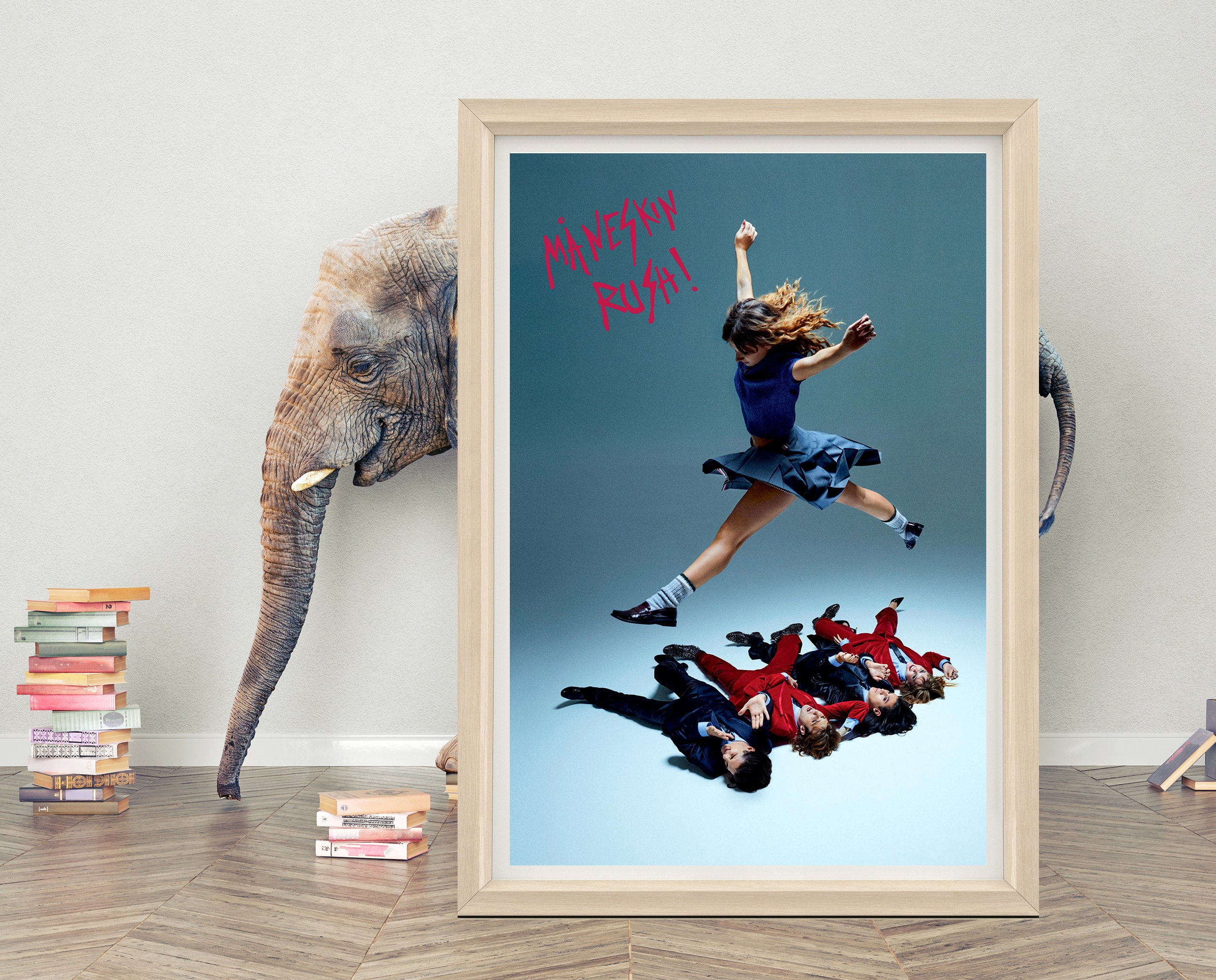 POSTER Maneskin Rush Italian Music Group Singers Poster Wall Art | High ...