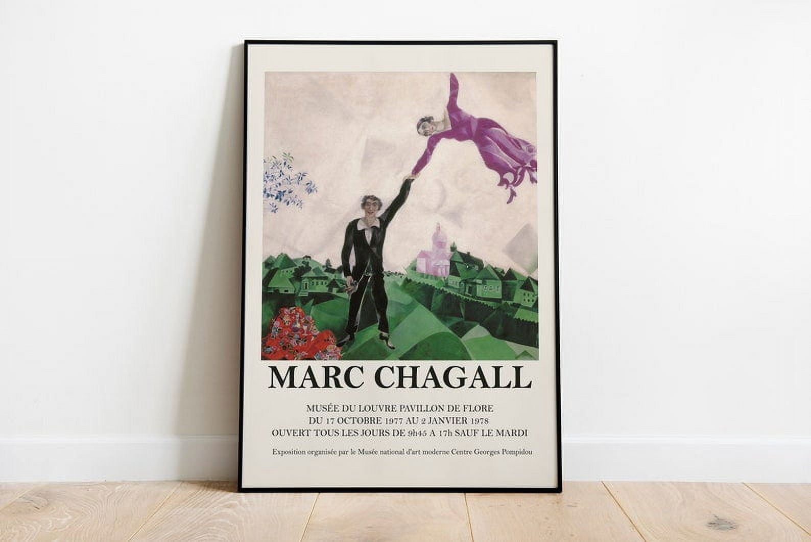 POSTER Marc Chagall Vintage Art Exhibition Poster, Chagall The ...