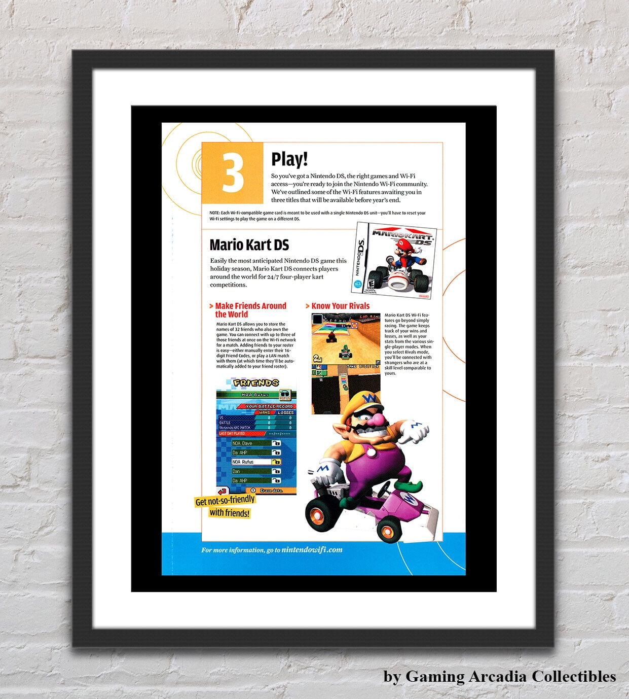 POSTER Mario Kart DS Nintendo DS Poster-8x12-UNFRAMED - Walmart.com