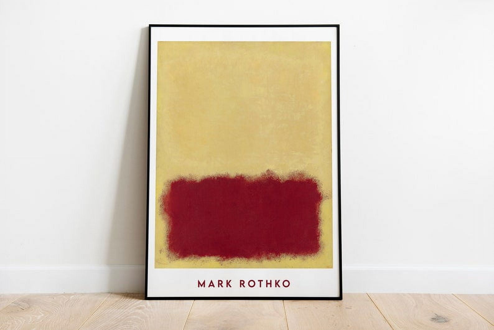 POSTER Mark Rothko Vintage Exhibition Poster, Mark Rothko Print, Modern ...