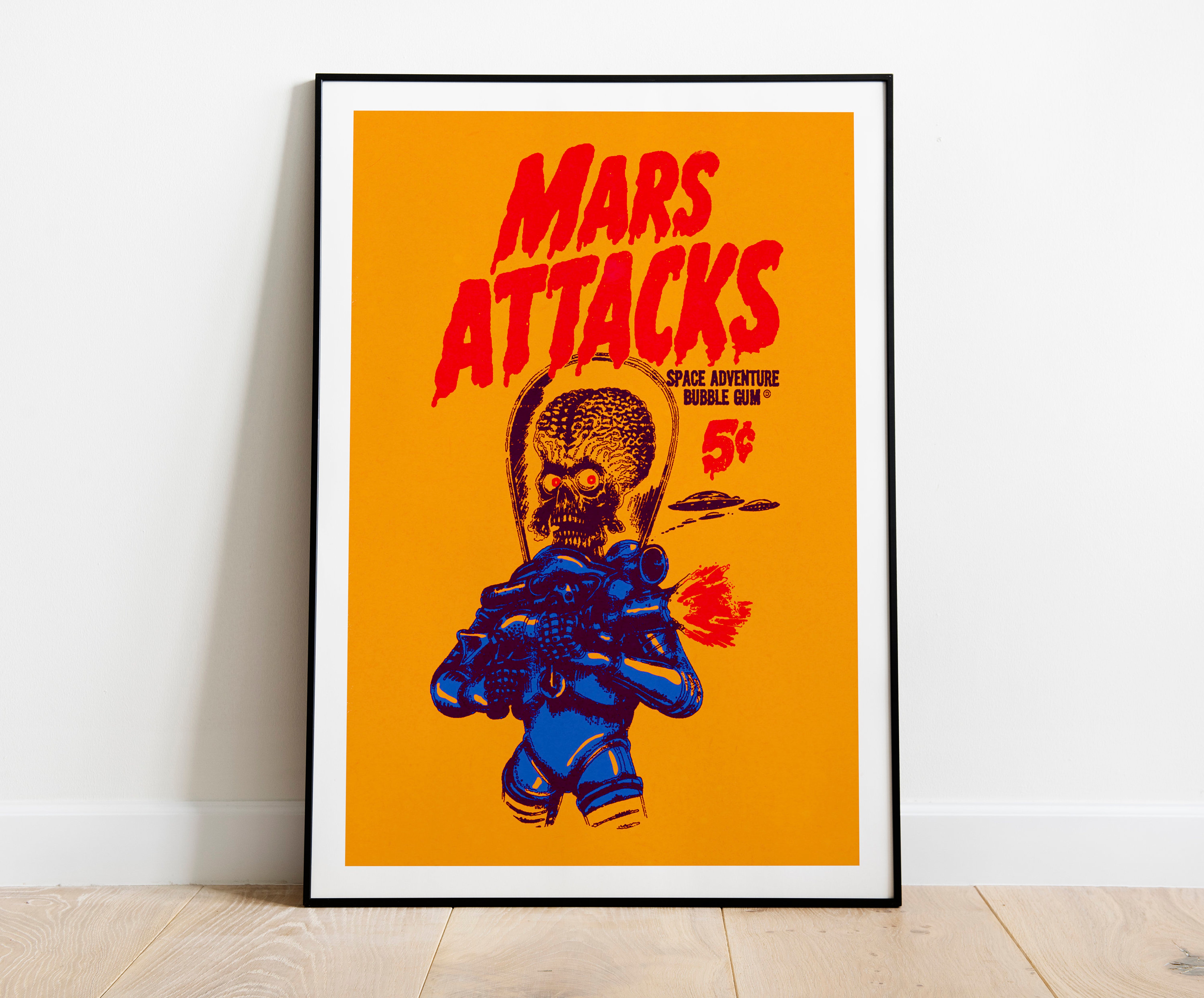 POSTER Mars Attacks! Movie Poster, Classic 90's Vintage Wall Film Art ...