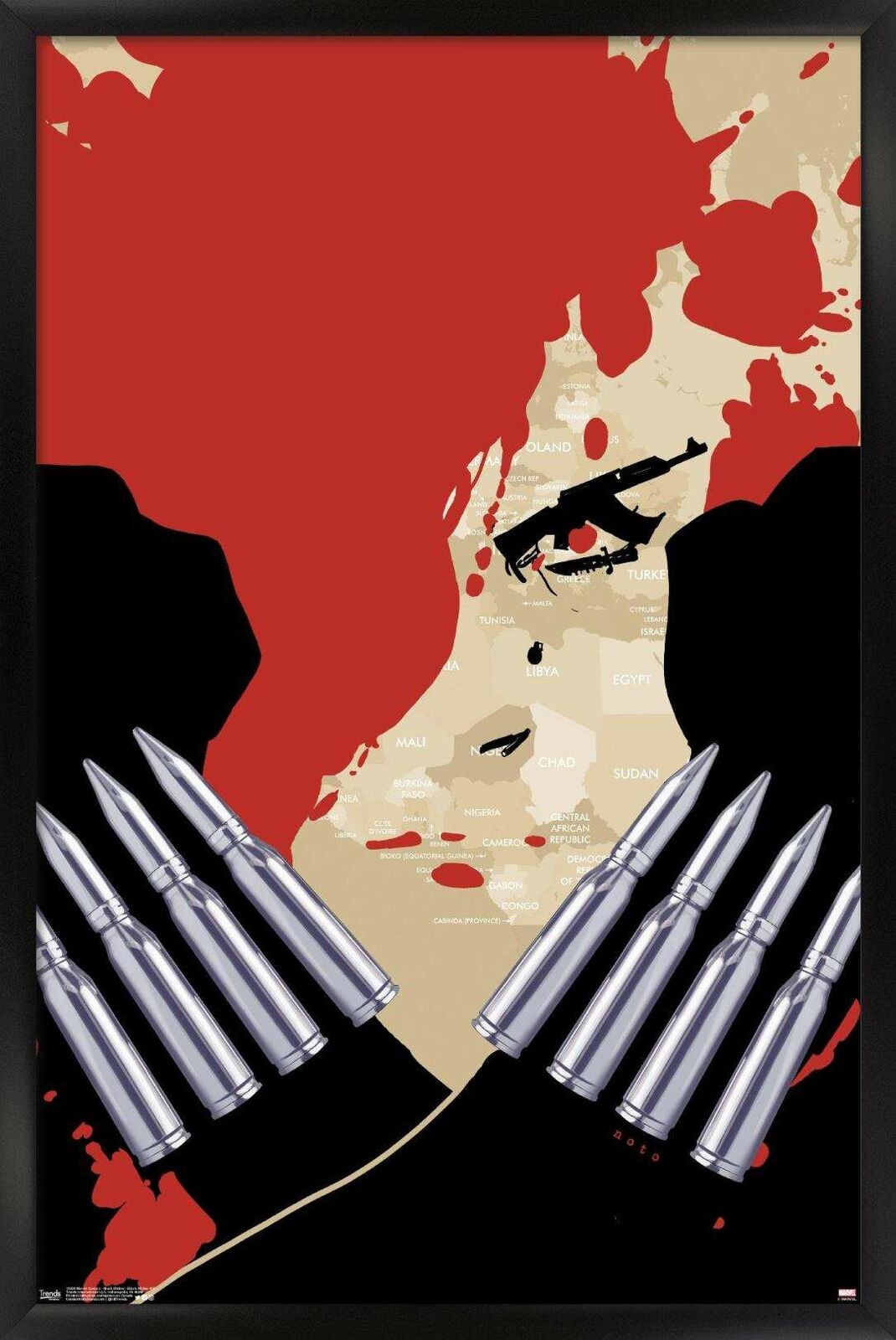 POSTER Marvel Comics - Black Widow - Black Widow #15 Poster-16x24 ...