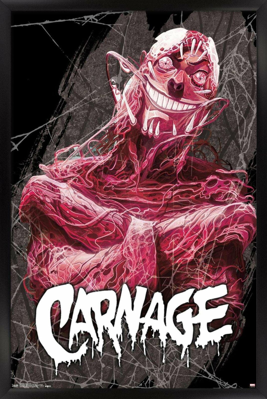 POSTER Marvel Comics - Carnage - Insane Poster-24x36-UNFRAMED - Walmart.com