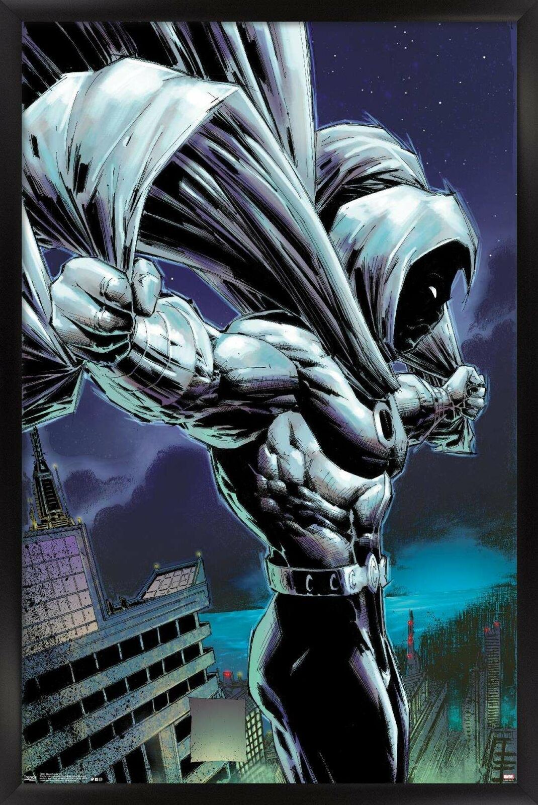 POSTER Marvel Comics - Moon Knight - Cover #10 Poster-12x18-UNFRAMED ...