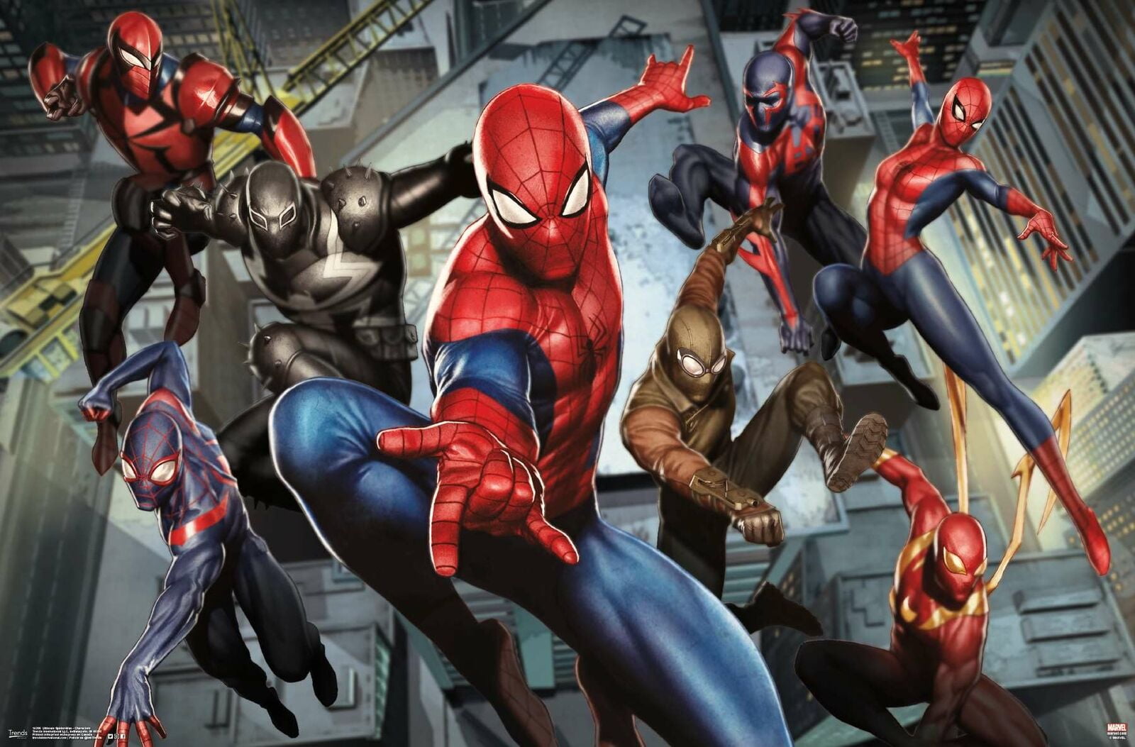 POSTER Marvel Comics - Spider-Man - Ultimate Characters Poster-8x12 ...