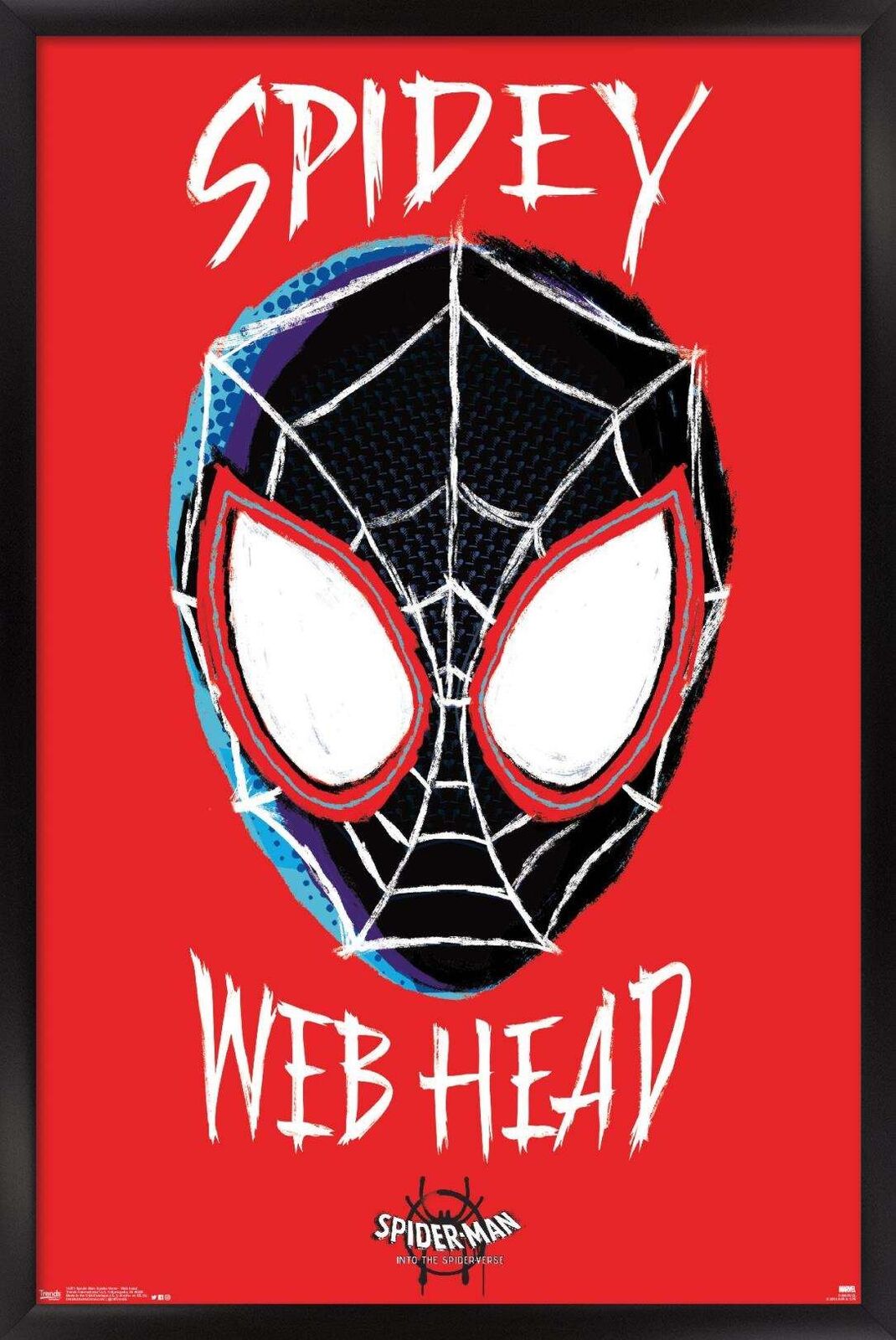 POSTER Marvel Spider-Man - Into The Spider-Verse - Web Head Poster-8x12 ...