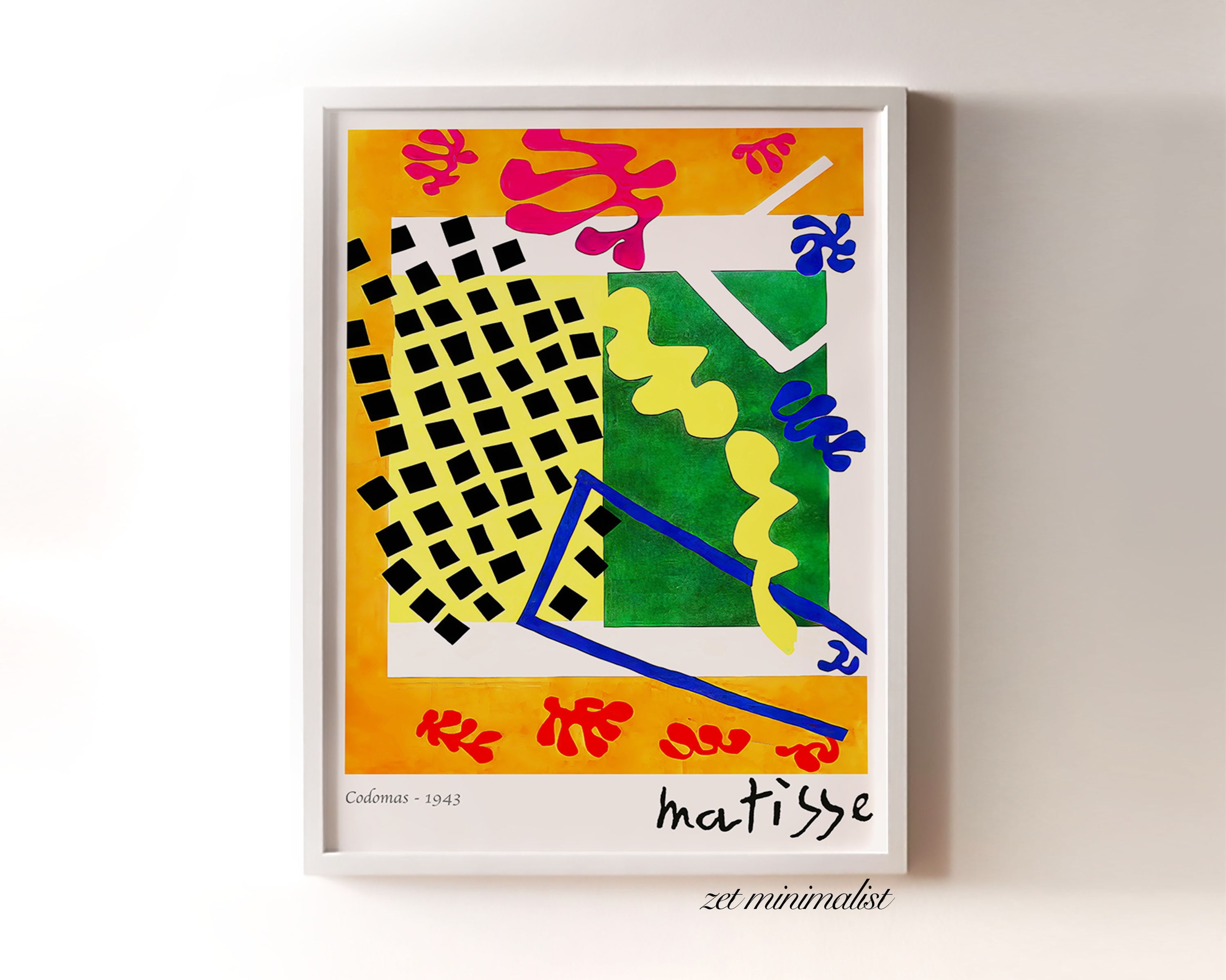POSTER Matisse, Matisse Print, Henri Matisse, Exhibition Poster ...