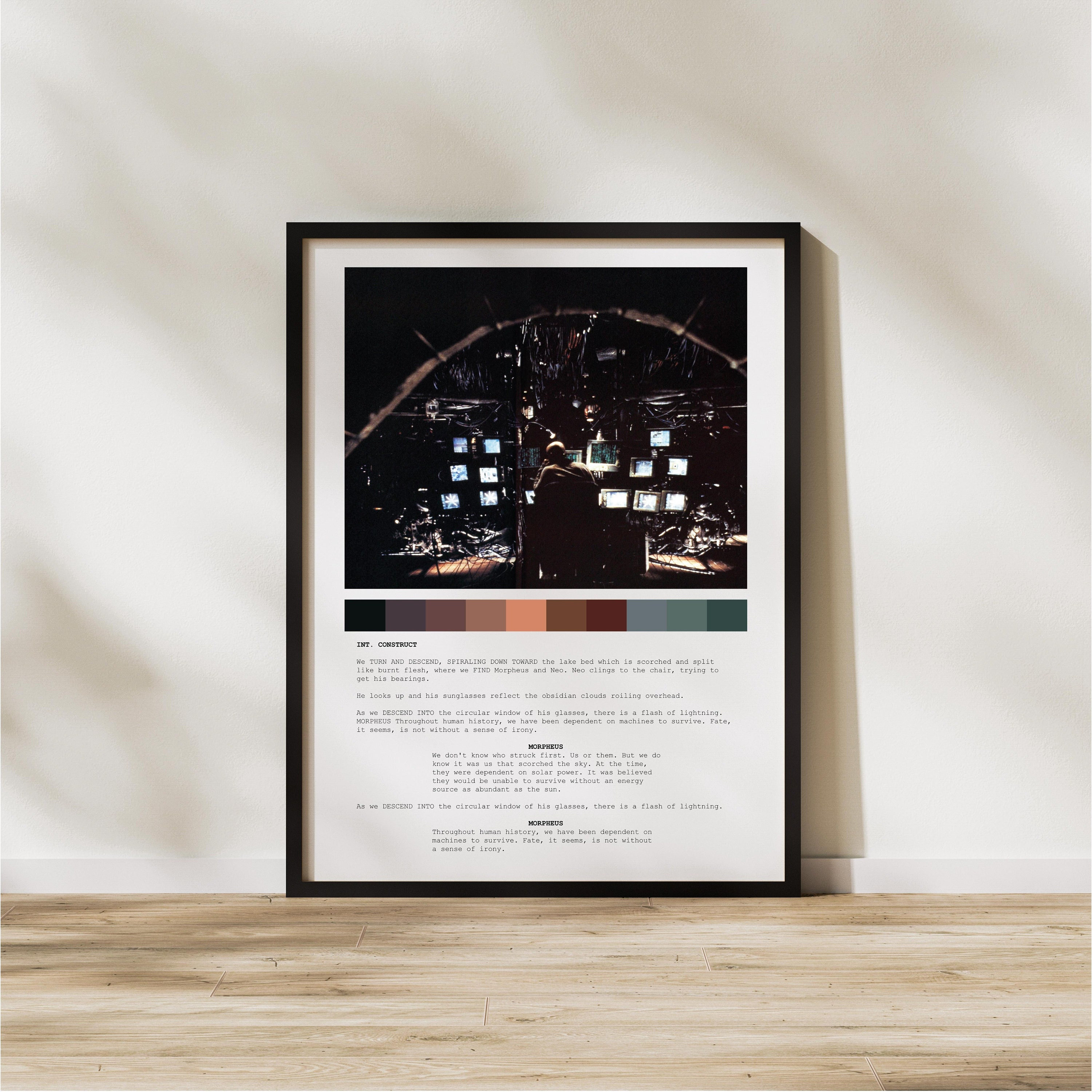 POSTER Matrix Movie | Film Script | Movie Script | Keanu Reeves ...