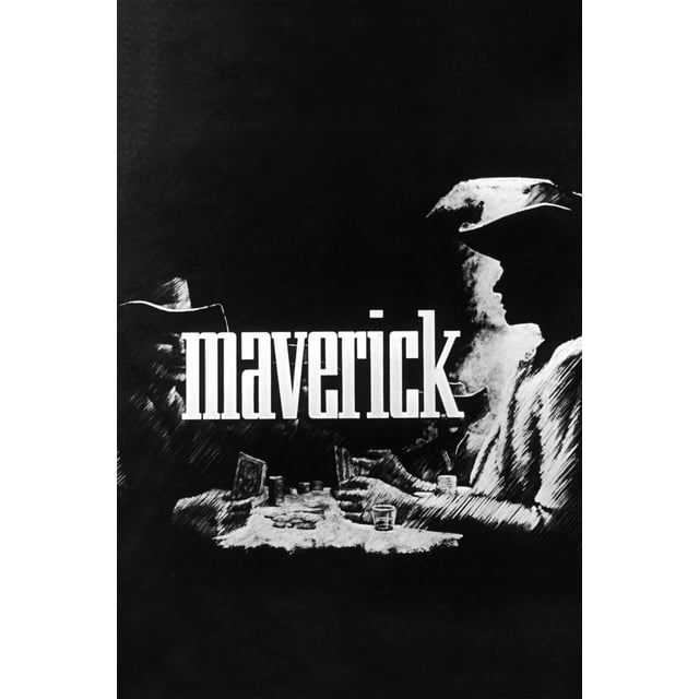 POSTER Maverick TV Show Studio Photo Poster-12x18-UNFRAMED - Walmart.com