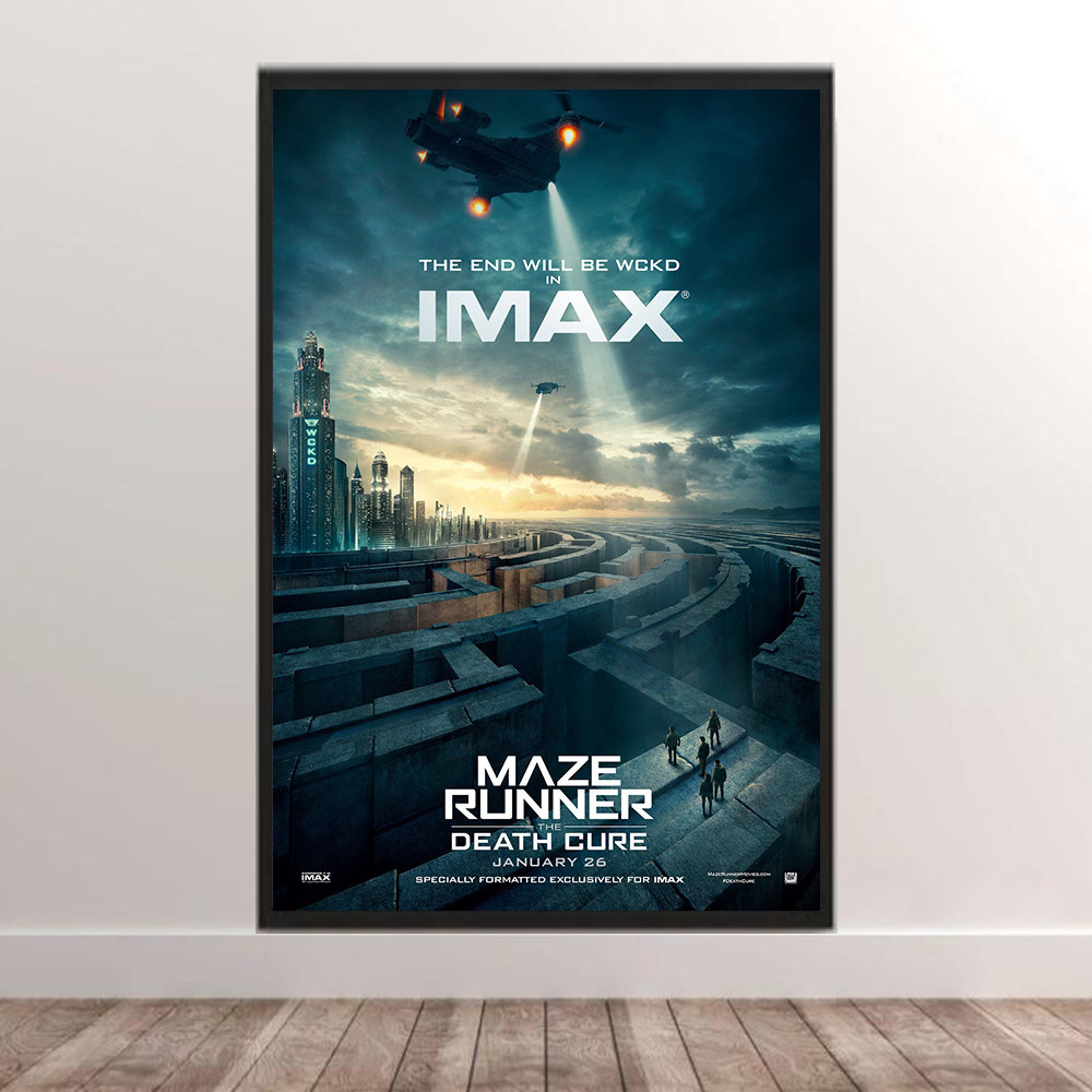 POSTER Maze Runner Movie Poster Classic Film Poster Wall Decor High ...