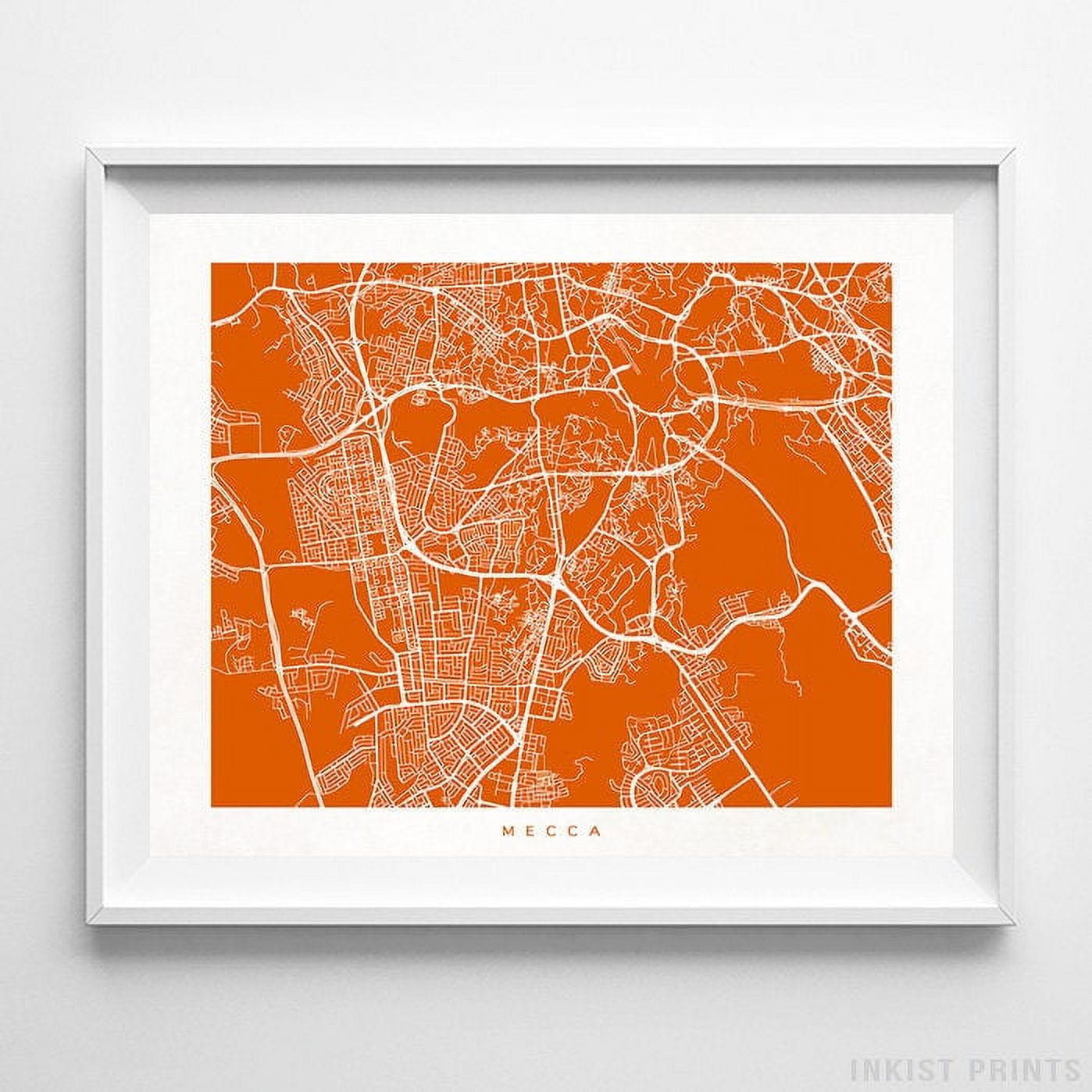 POSTER Mecca Print, Saudi Arabia Print, Mecca Poster, Saudi Arabia ...