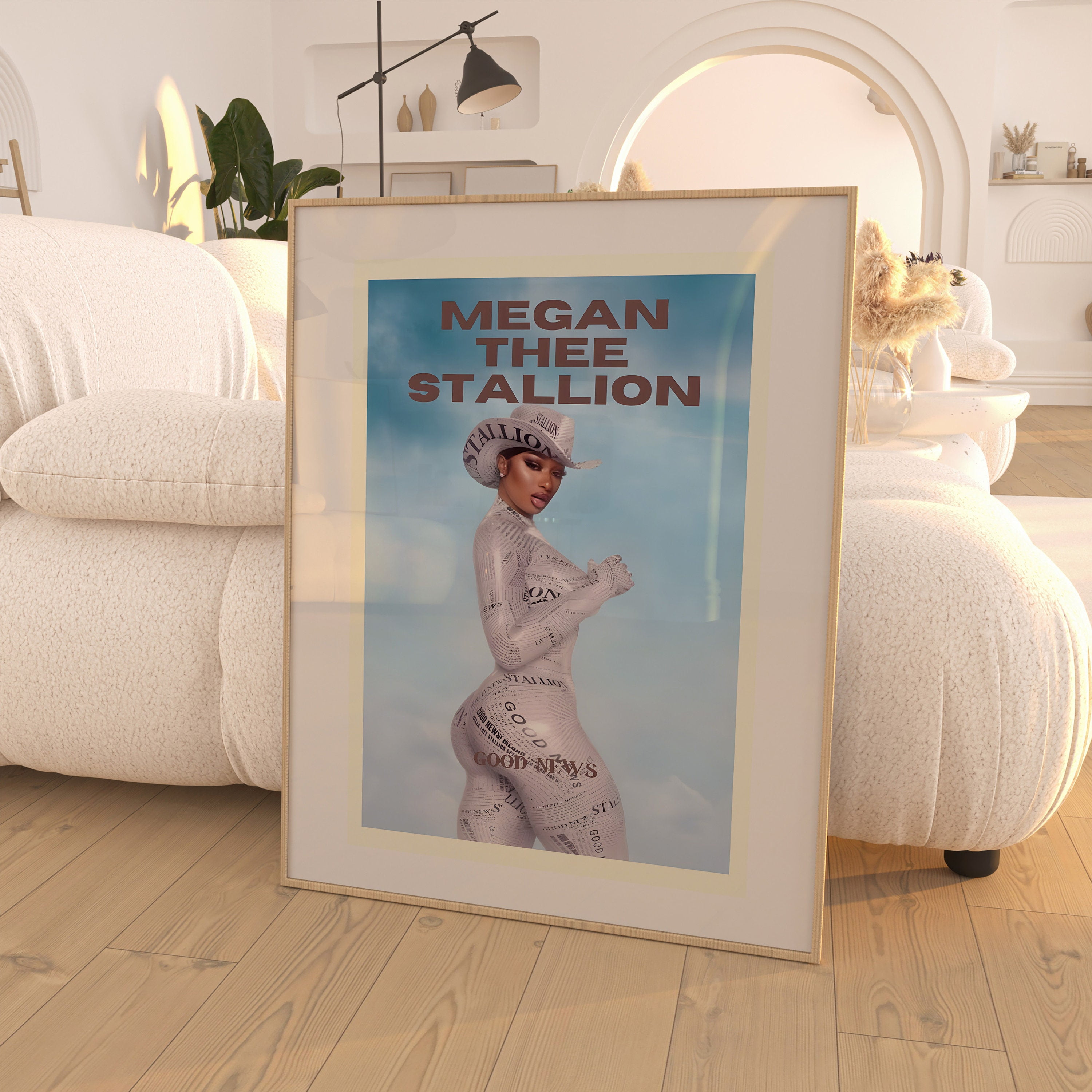 POSTER Megan Thee Stallion - Good News Album Poster / Room Decor / Music Decor / Music Gifts ...
