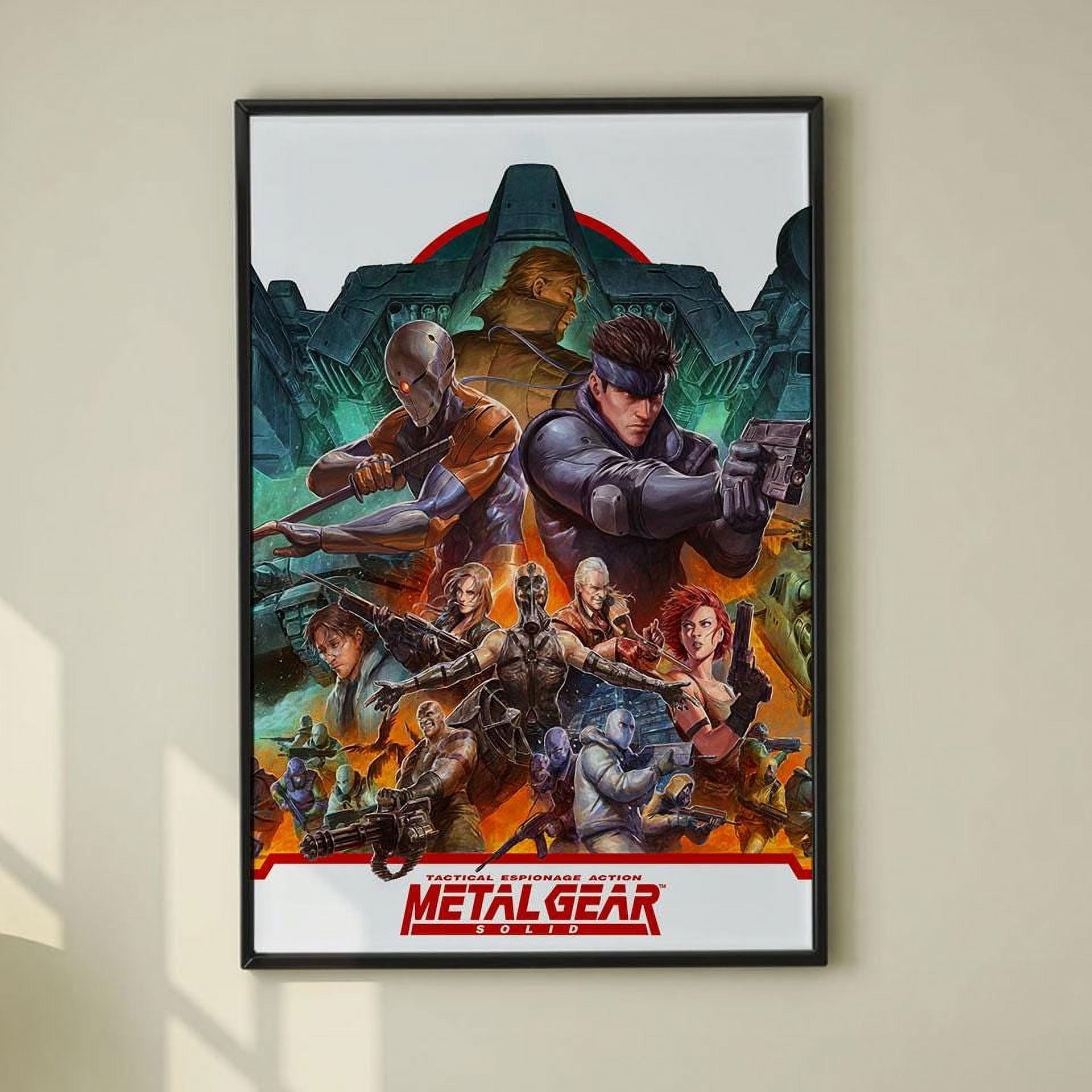 POSTER Metal Gear Solid Poster, High quality Poster print, Minimalist ...